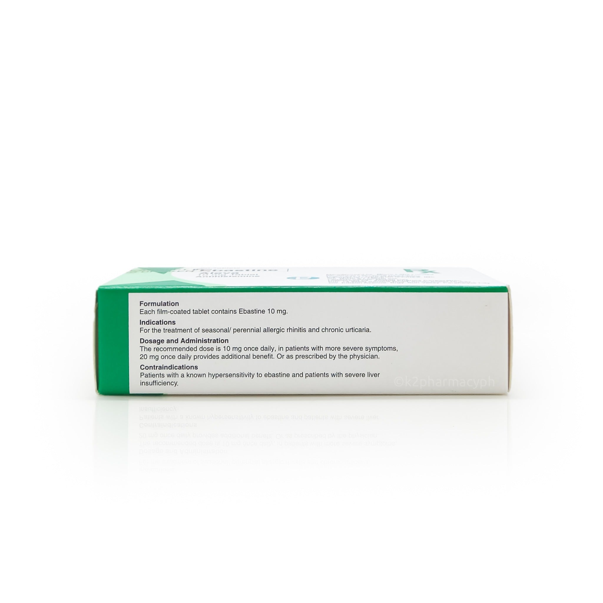 Aleva Ebastine 10mg Tablets