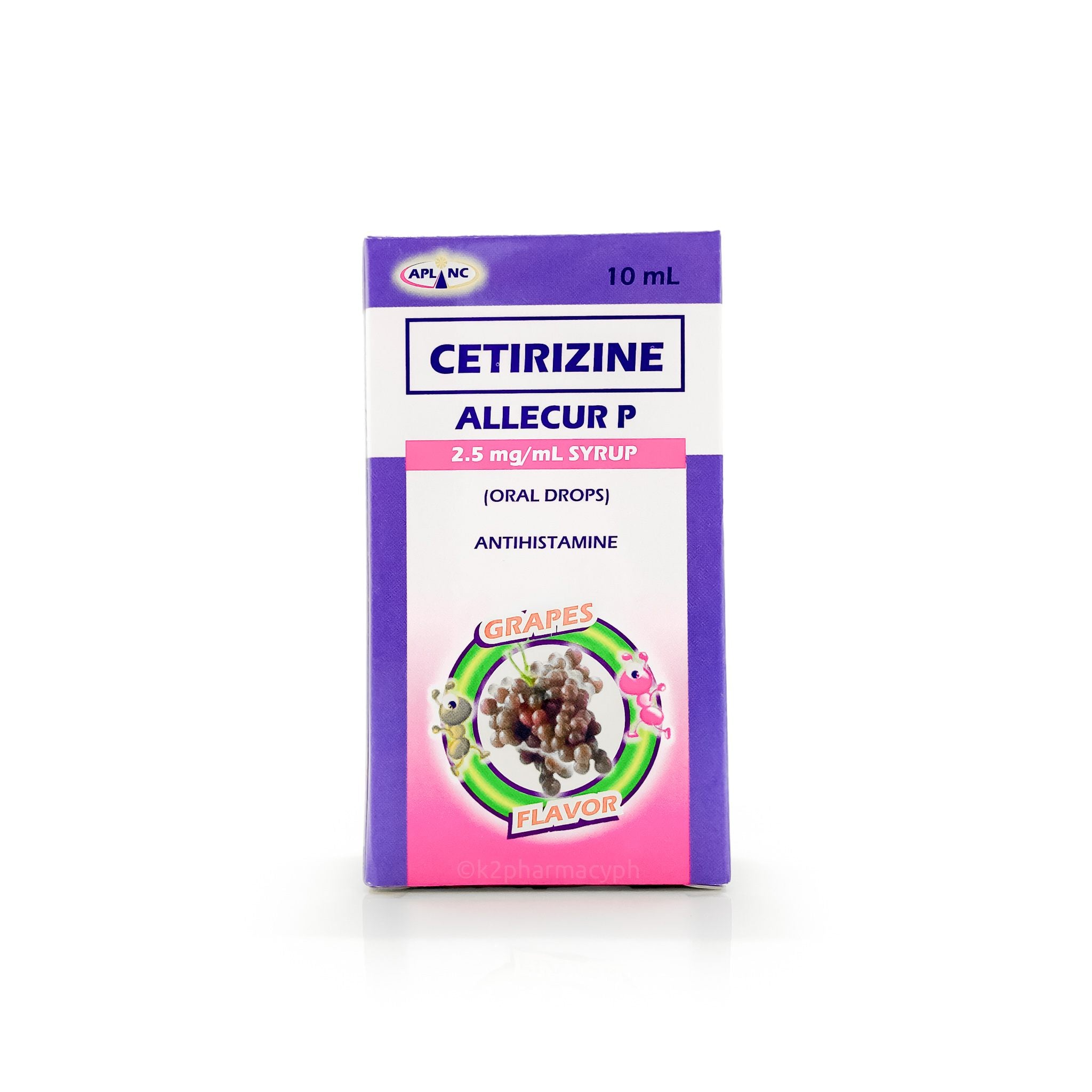 Allecur Cetirizine Drops 2.5mg 10ml