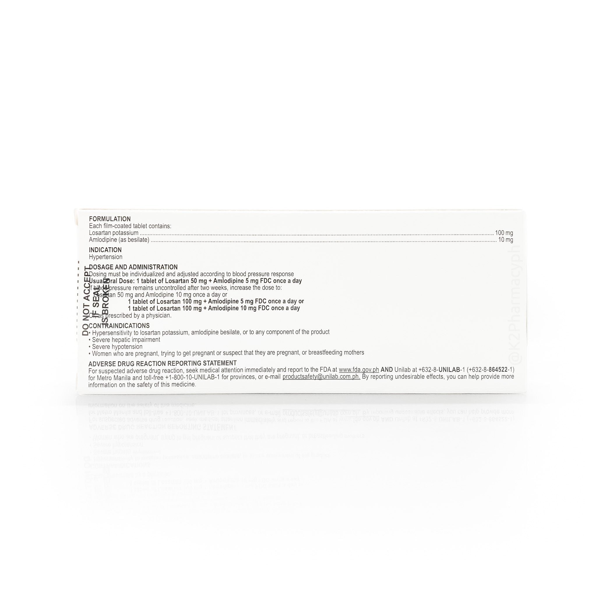 Amlife® 100mg/10mg Tablets