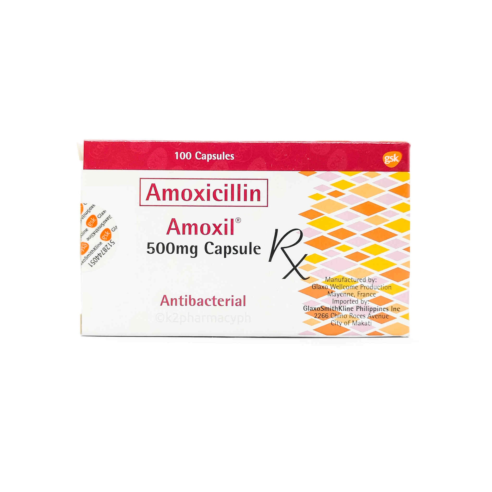 Amoxil® 500mg Capsule