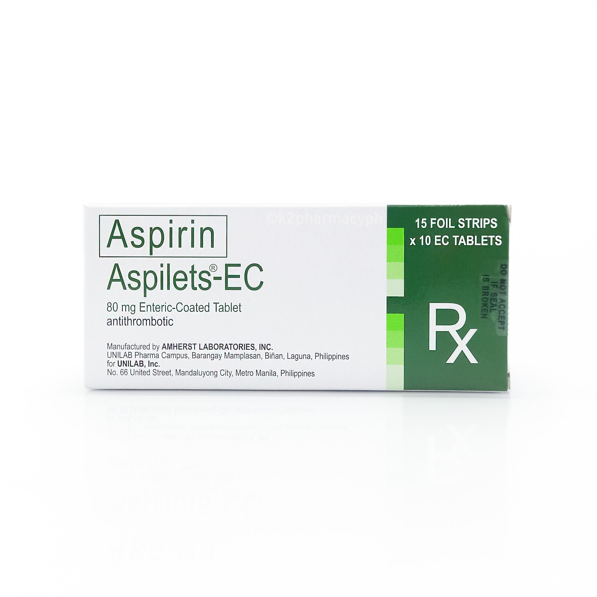 Aspilets®-EC 80mg Tablets