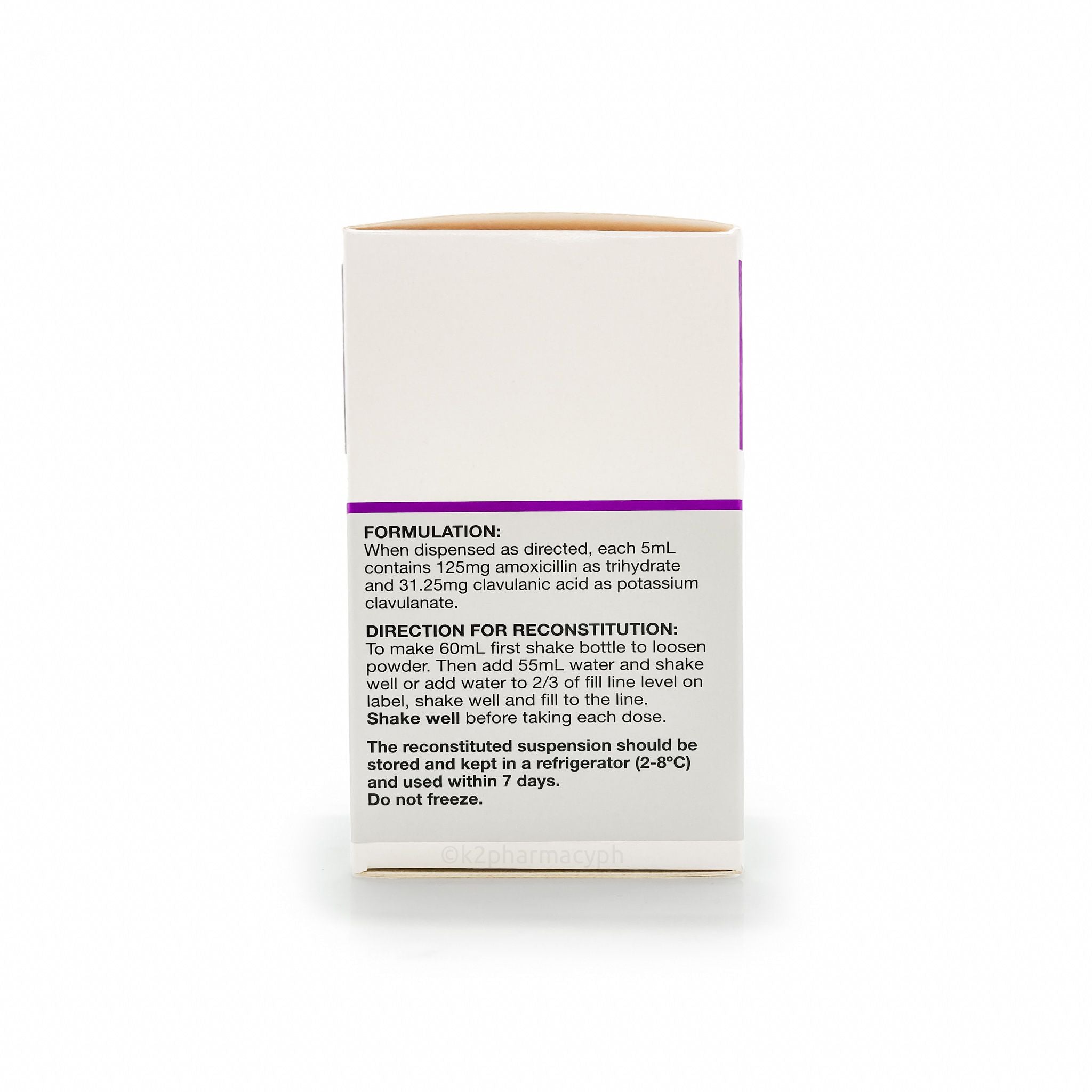 Augmentin® 156.25mg/ml Suspension 60mL