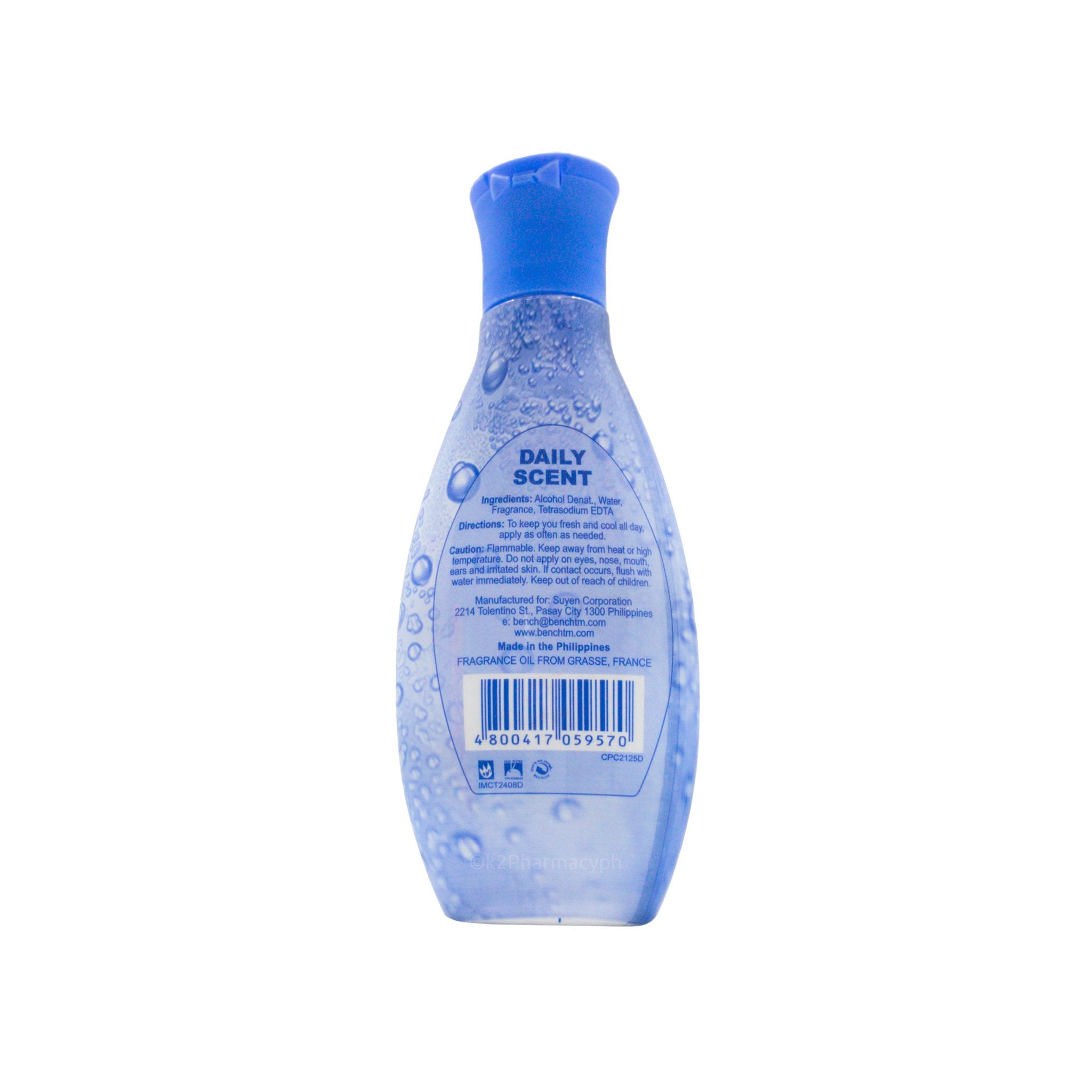 Bench Daily Scent Cologne Nine To Mine 125mL