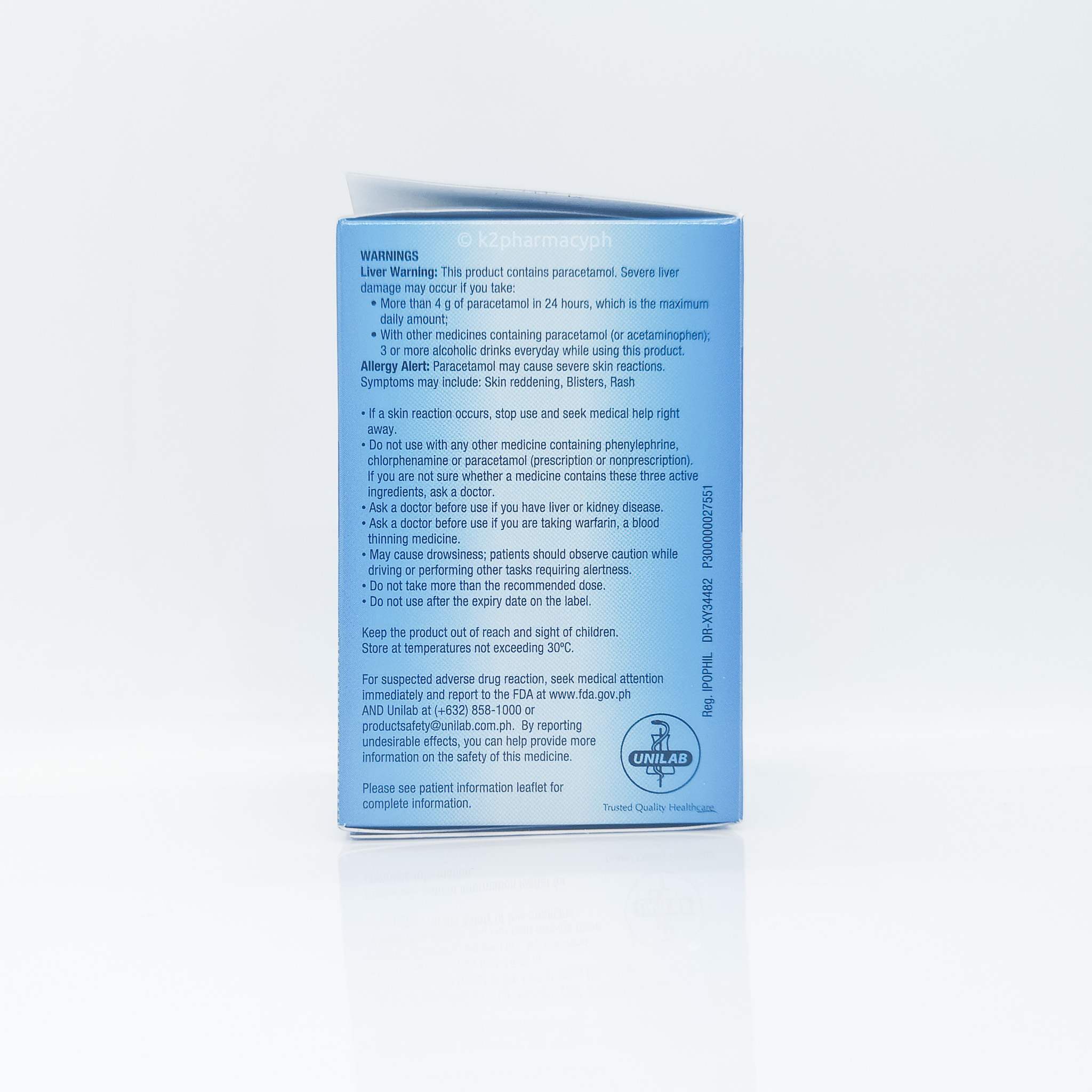 Bioflu® 10mg / 2mg / 500mg Film-Coated Tablet