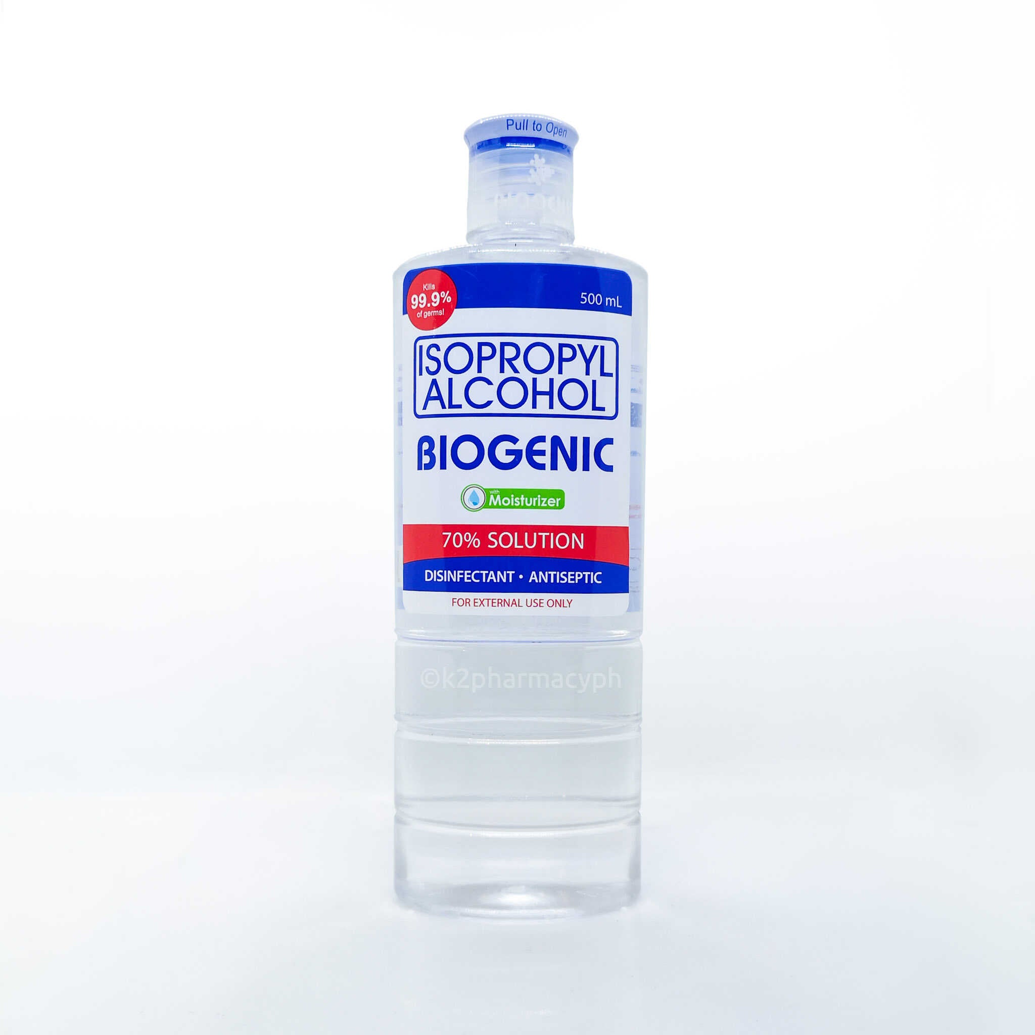 Biogenic 70% Solution Isopropyl Alcohol with Moisturizer 50ml-500ml