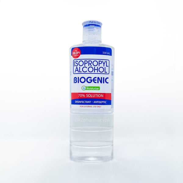 Biogenic 70% Solution Isopropyl Alcohol with Moisturizer 50ml-500ml