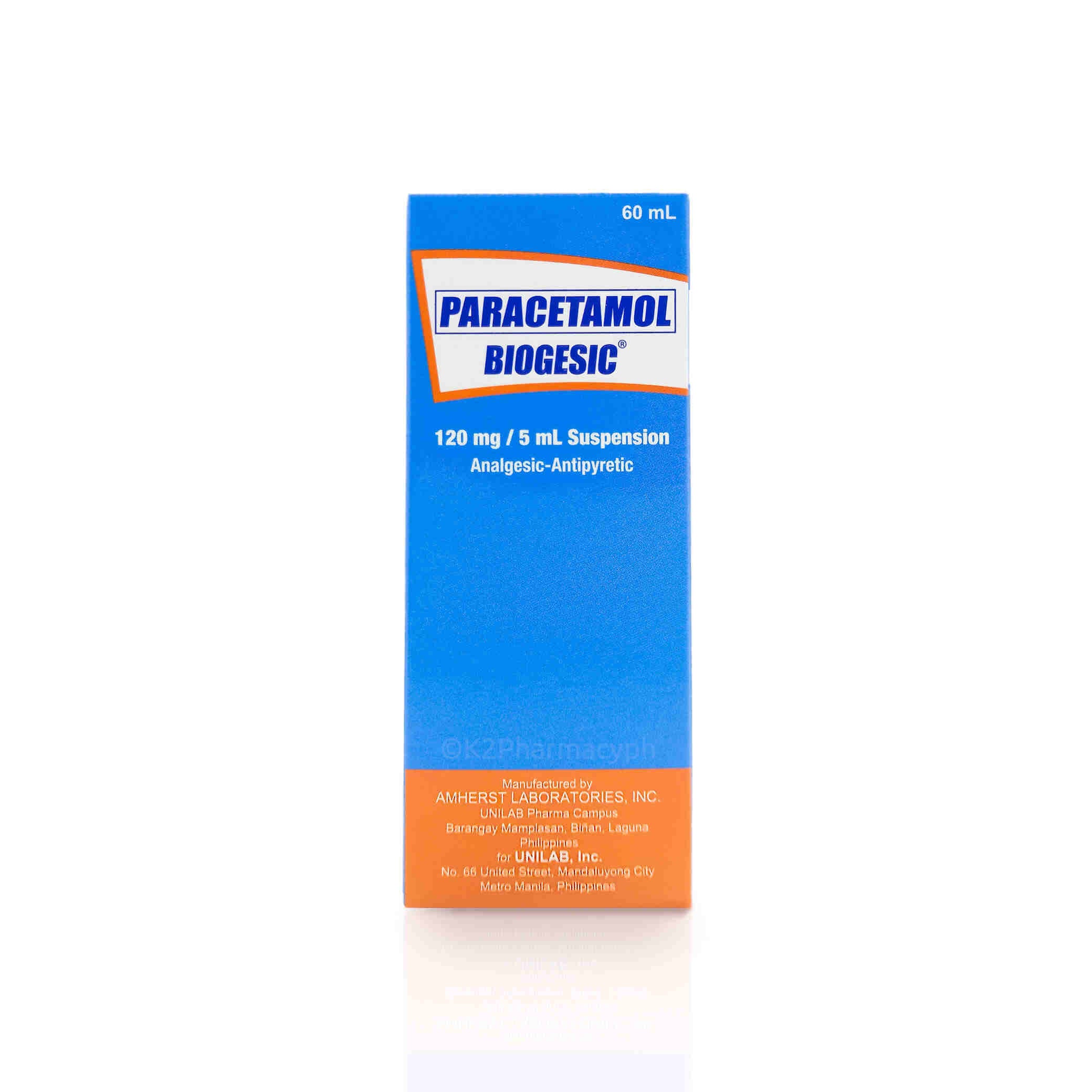 Biogesic® Suspension for Kids 60mL