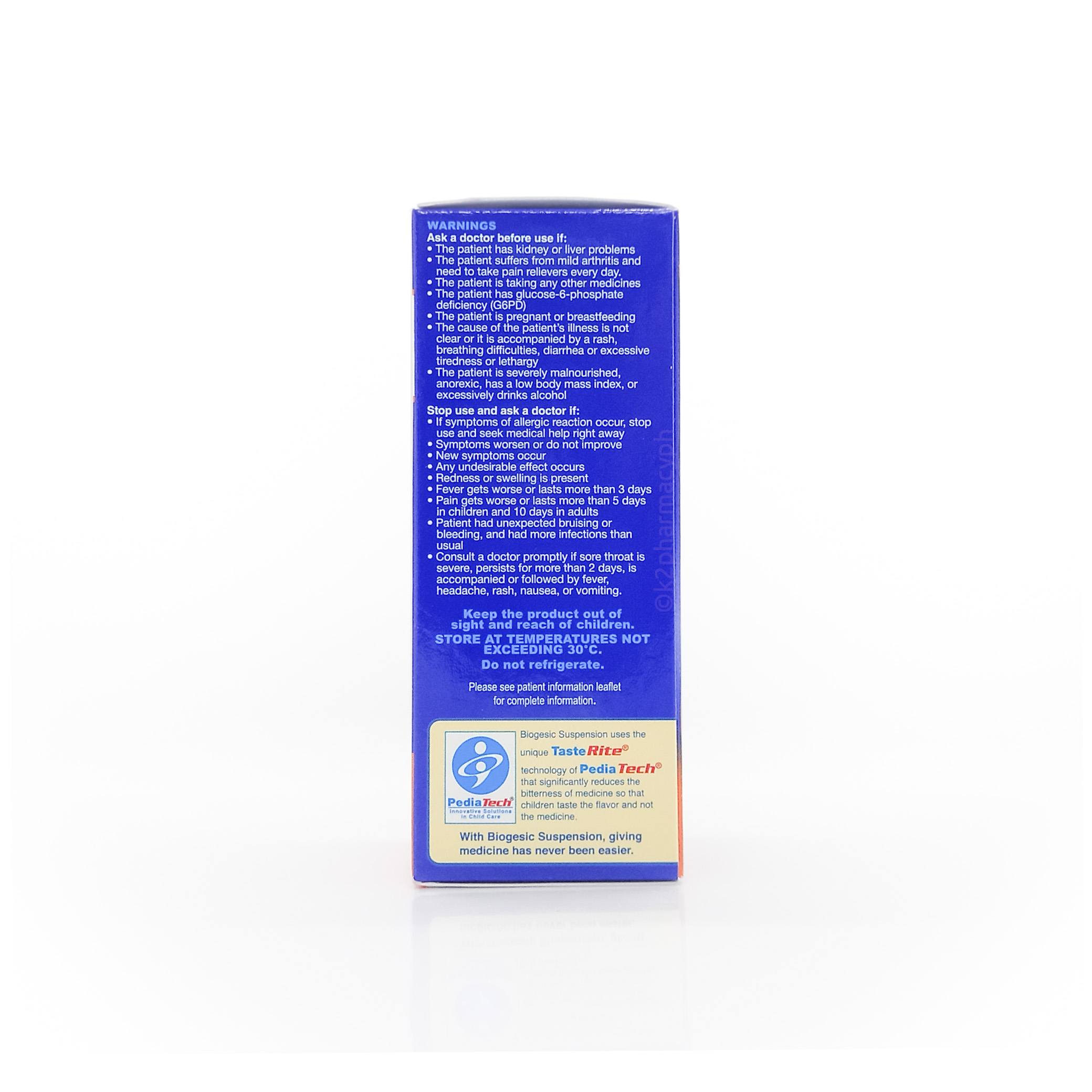 Biogesic® Suspension for Kids 60mL