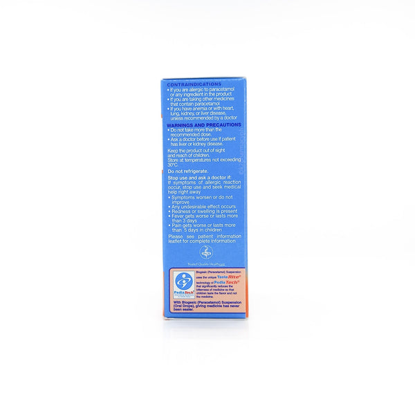 Biogesic® 100mg/mL Drops Orange (0-2yrs) 15mL