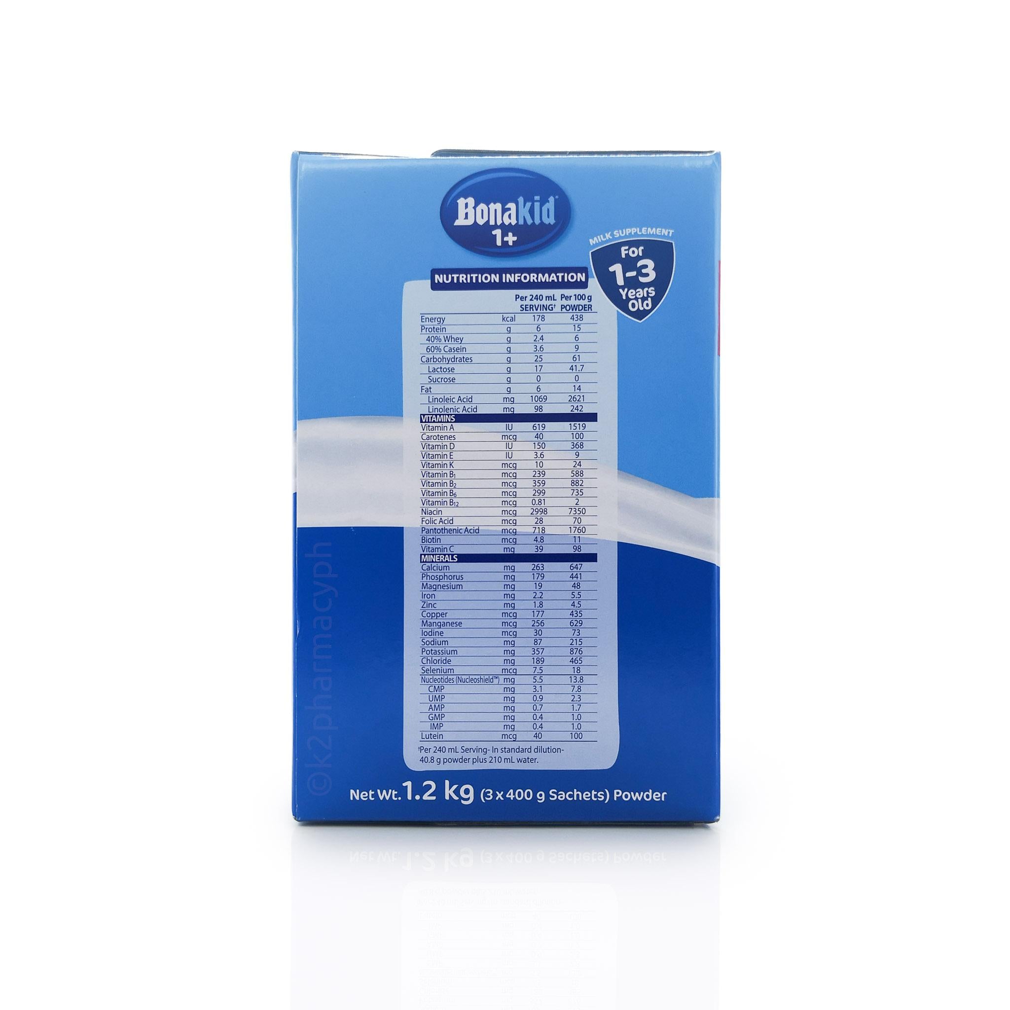 Bonakid®1+ Milk Supplement 1.2kg