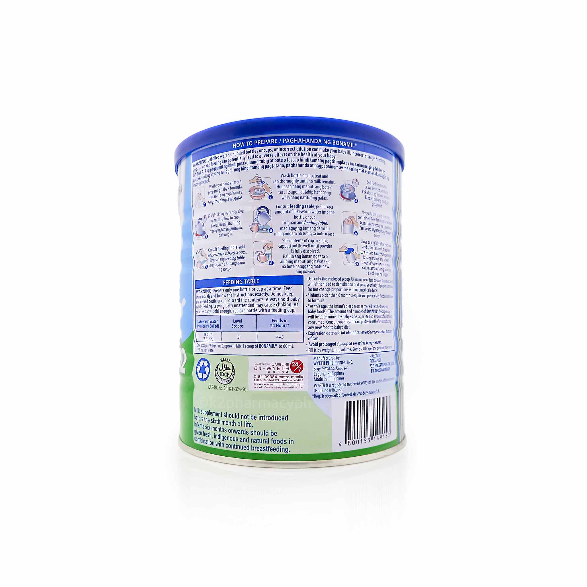 Bonamil® Milk Supplement (for 6-12 months) 900g