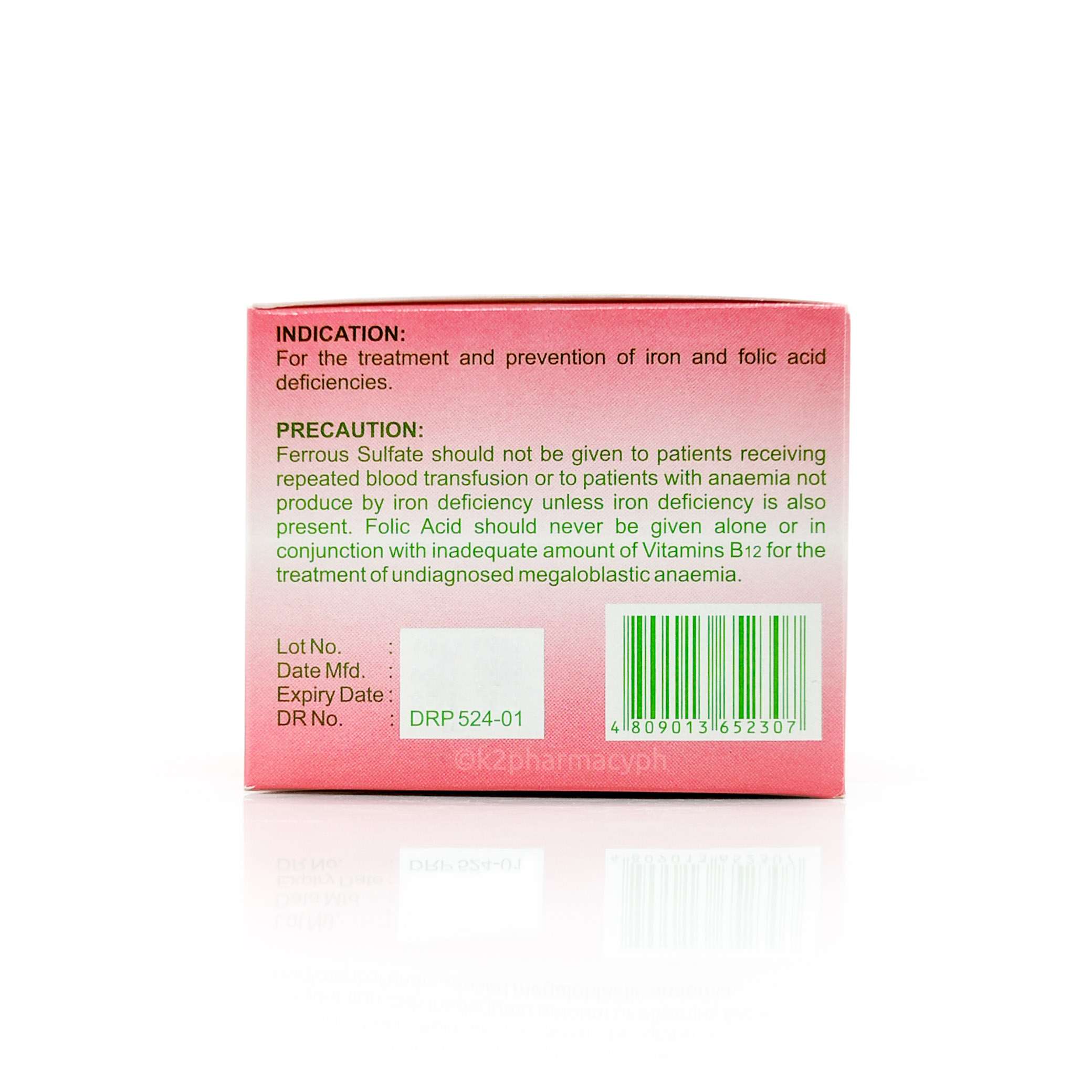 Brisofer OB (Iron + Folic Acid) 60 mg/400 mcg Capsule