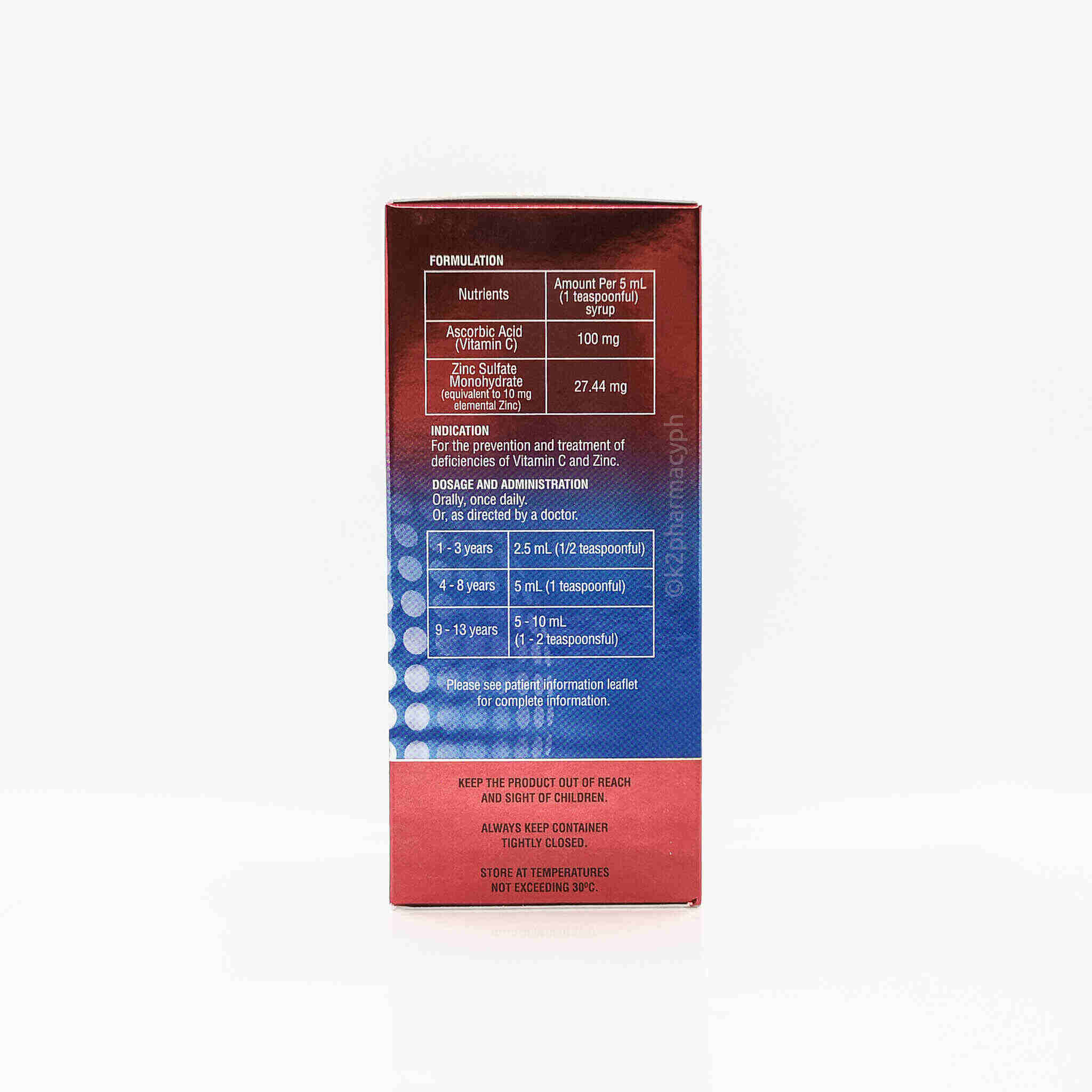 Ceelin® Plus Syrup Apple Flavor 250mL