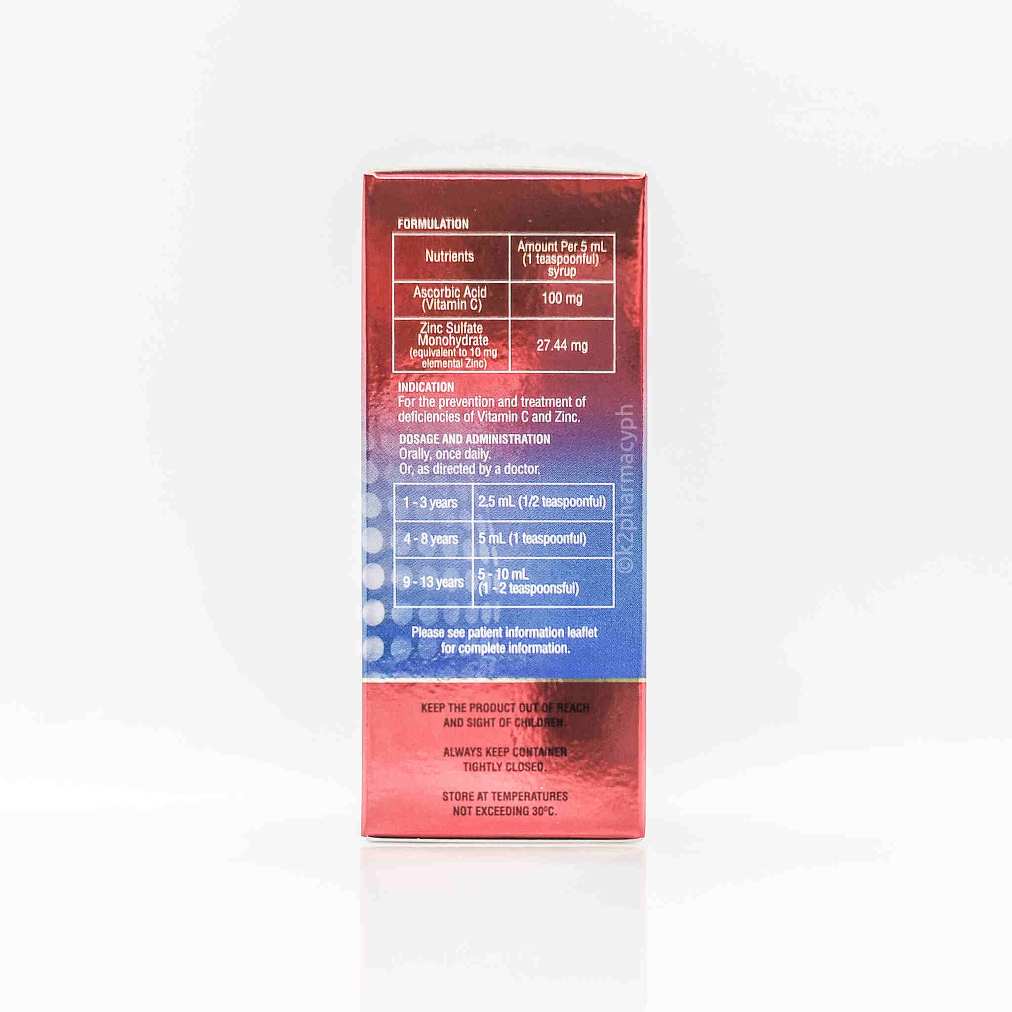 Ceelin® Plus Syrup Apple Flavor 60mL