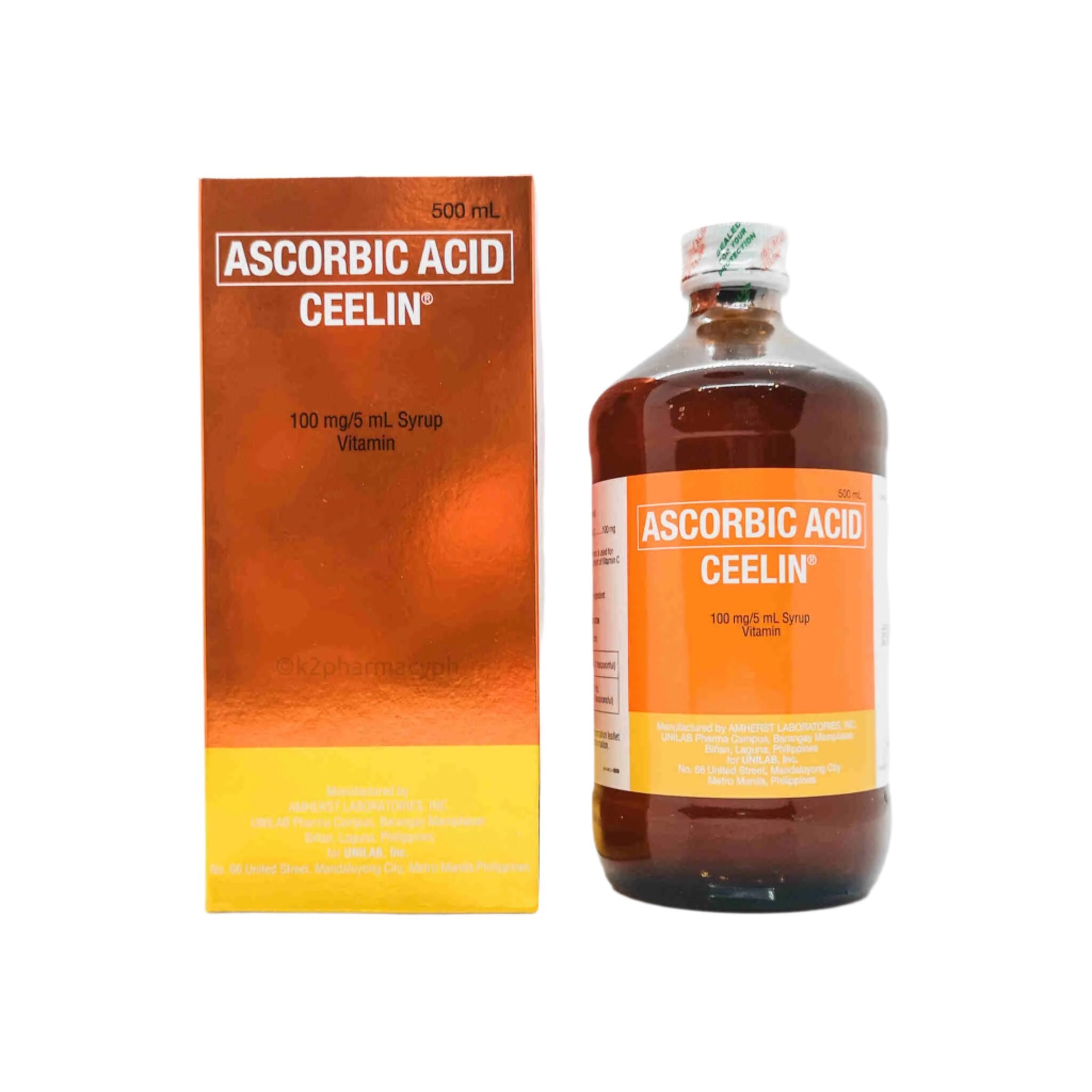 Ceelin® 100mg Syrup 500mL