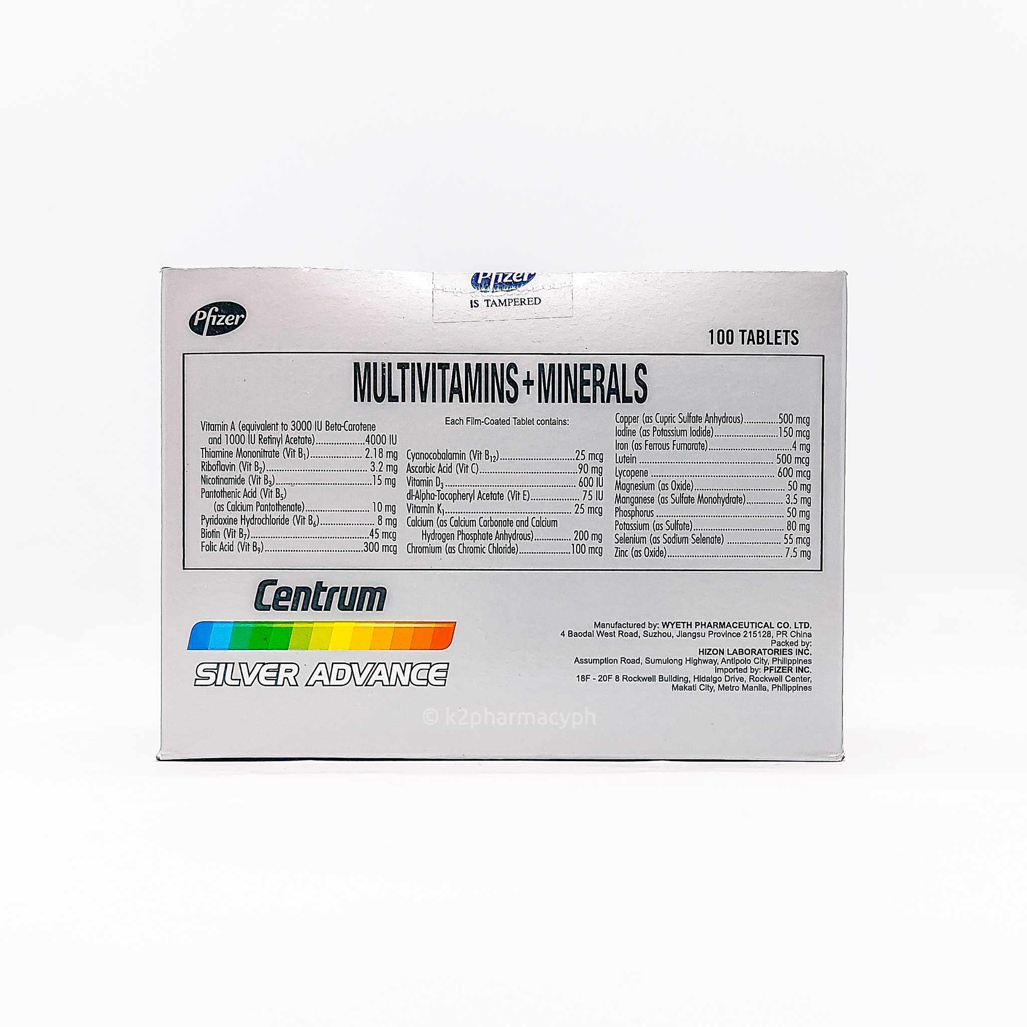 Centrum Silver Advance Tablet