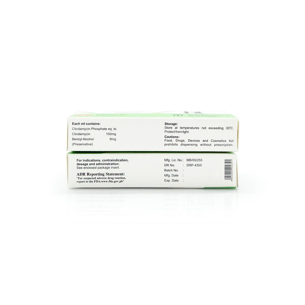 Clindatec150mg_mL_600mg_4mL_SolutionforInjection_I.M._I.V._2-fotor ...