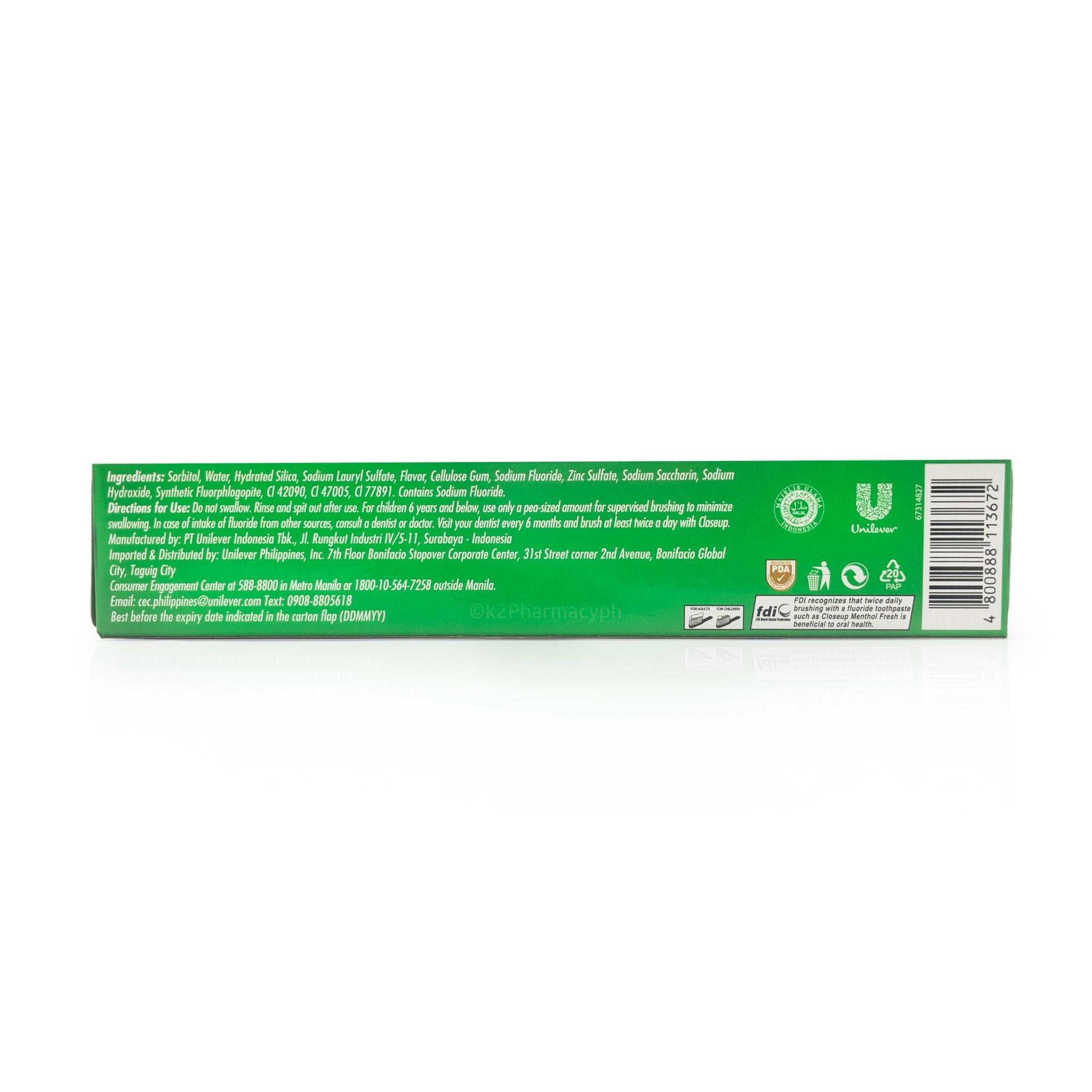 Close Up® Menthol Fresh 145mL