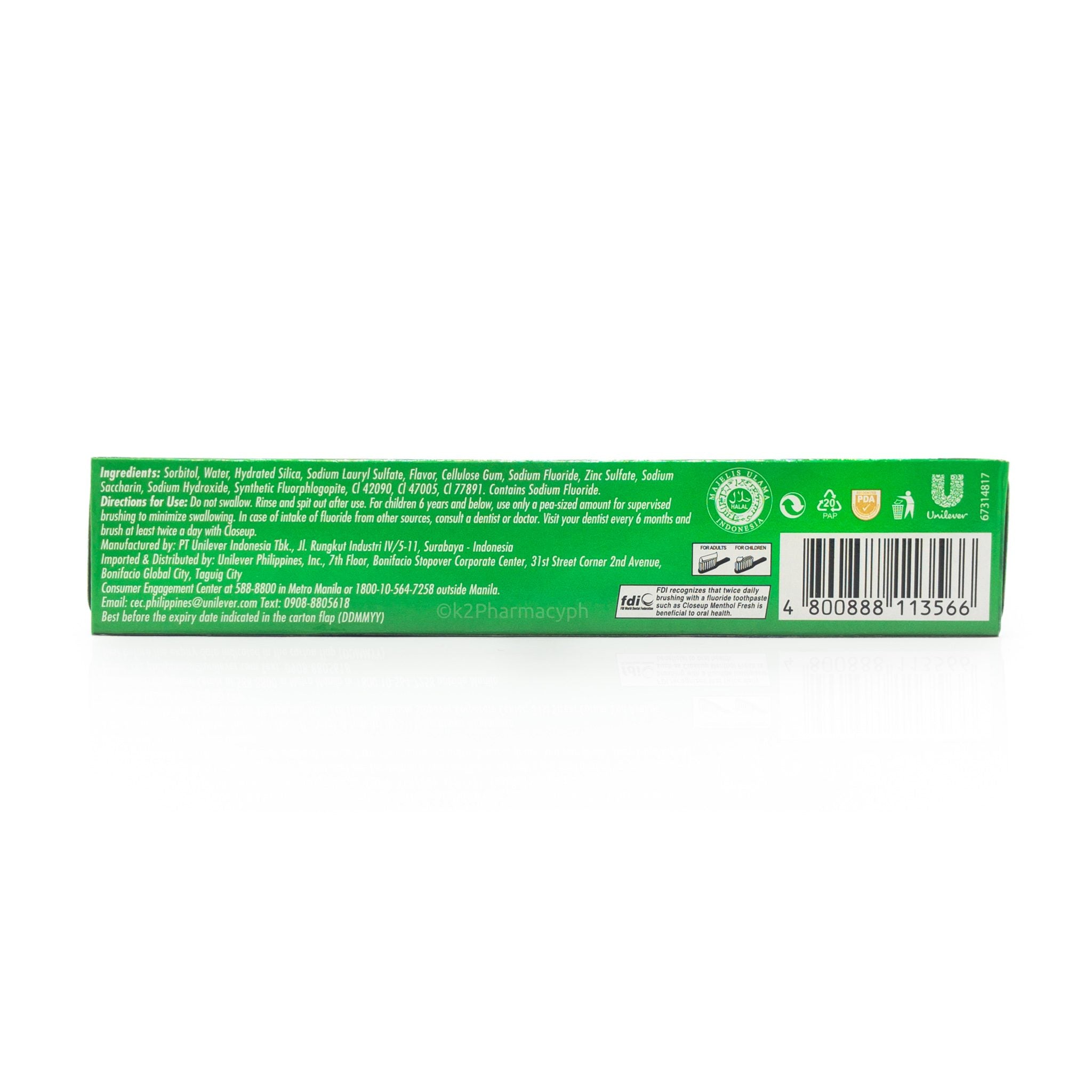 Close Up® Menthol Fresh 50mL