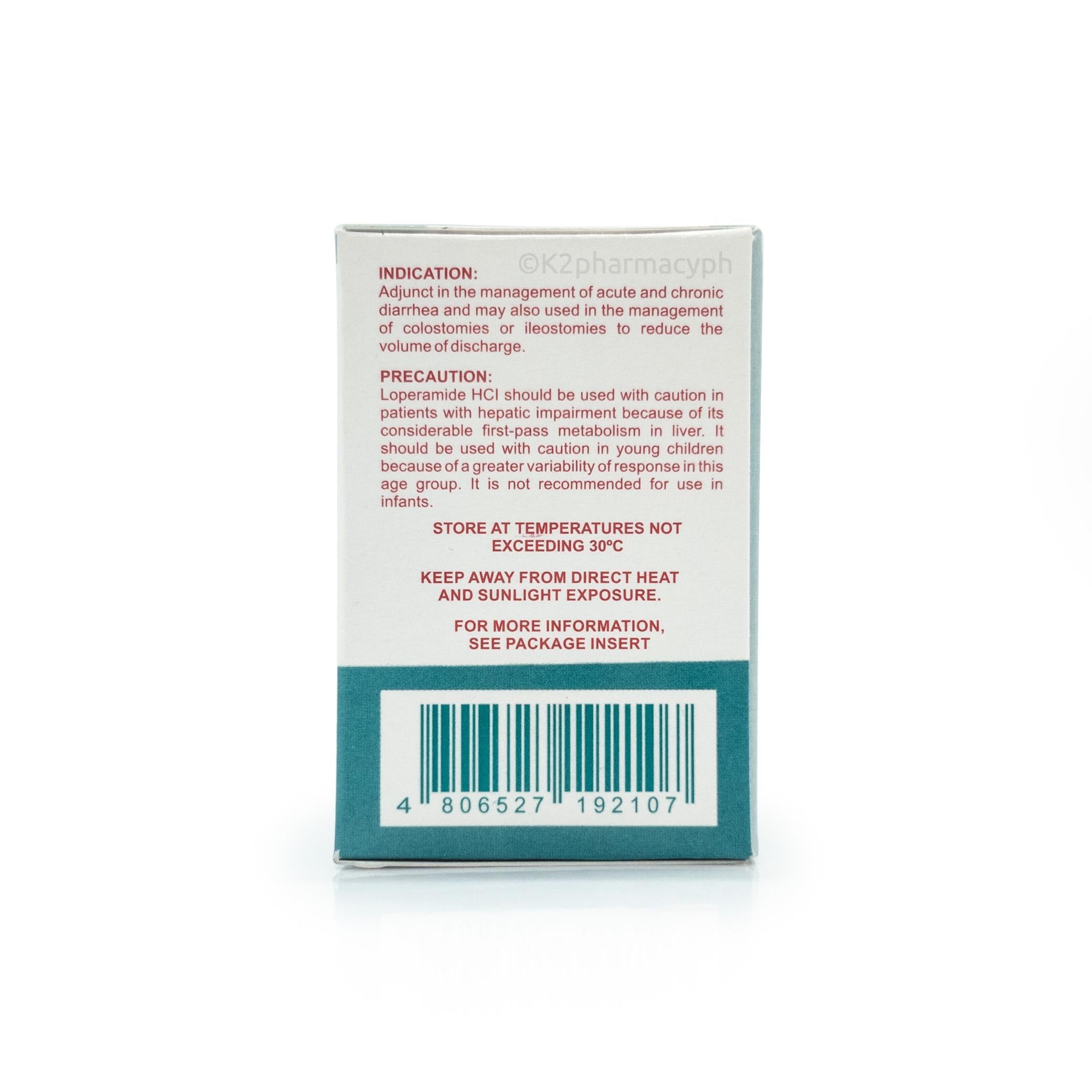 Datab Loperamide HCl 2mg Capsule