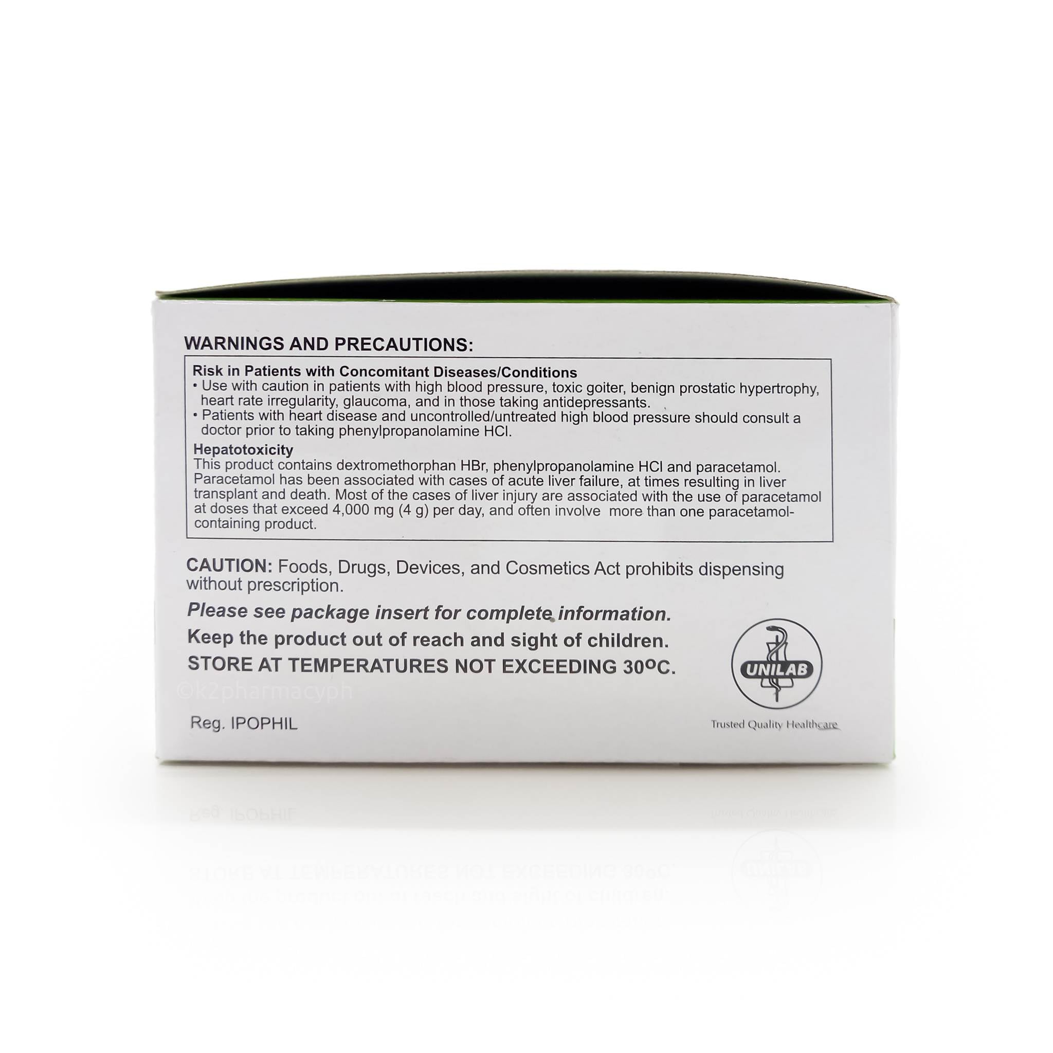 Decolsin® 15mg/25mg/325mg Capsule