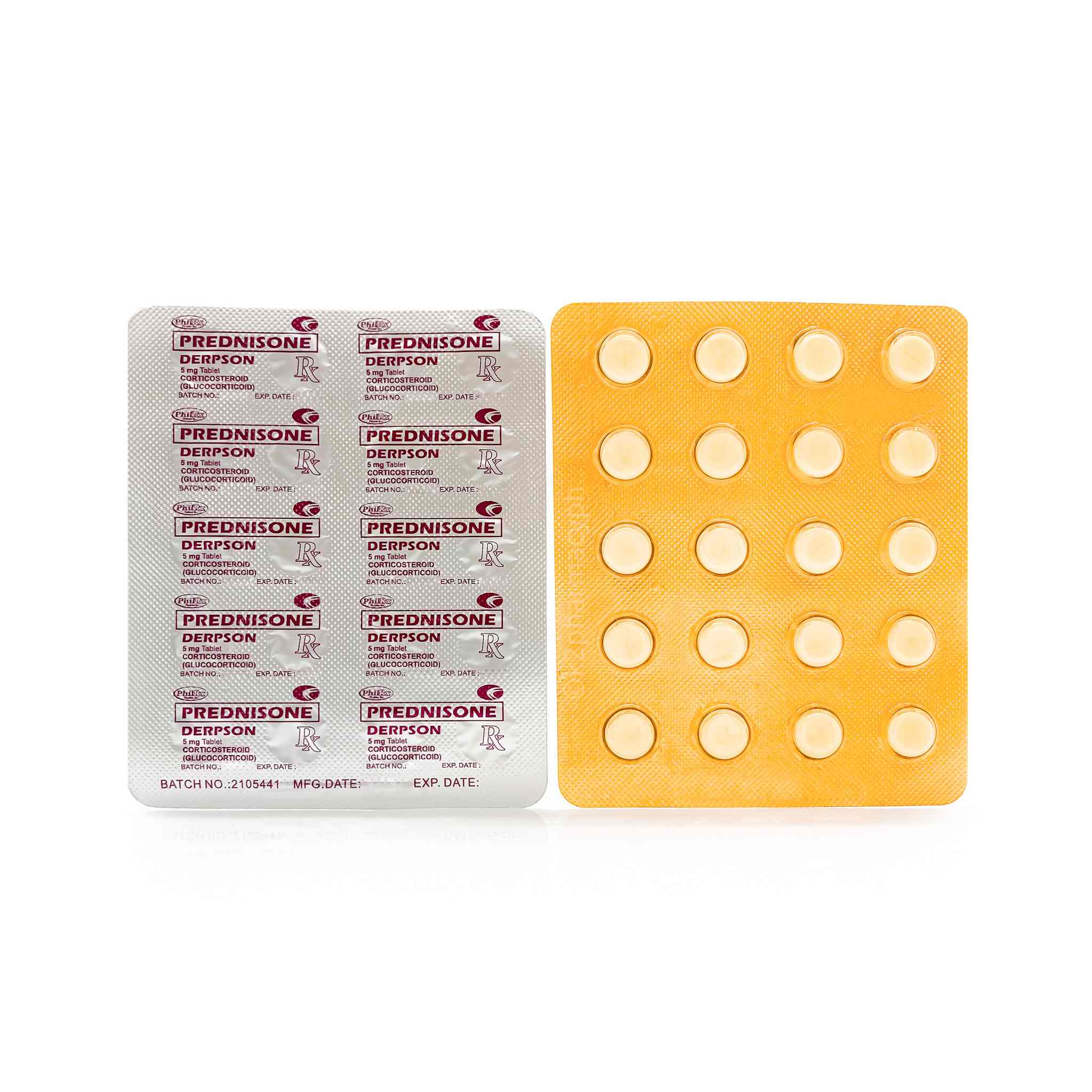 Derpson Prednisone 5mg Tablets