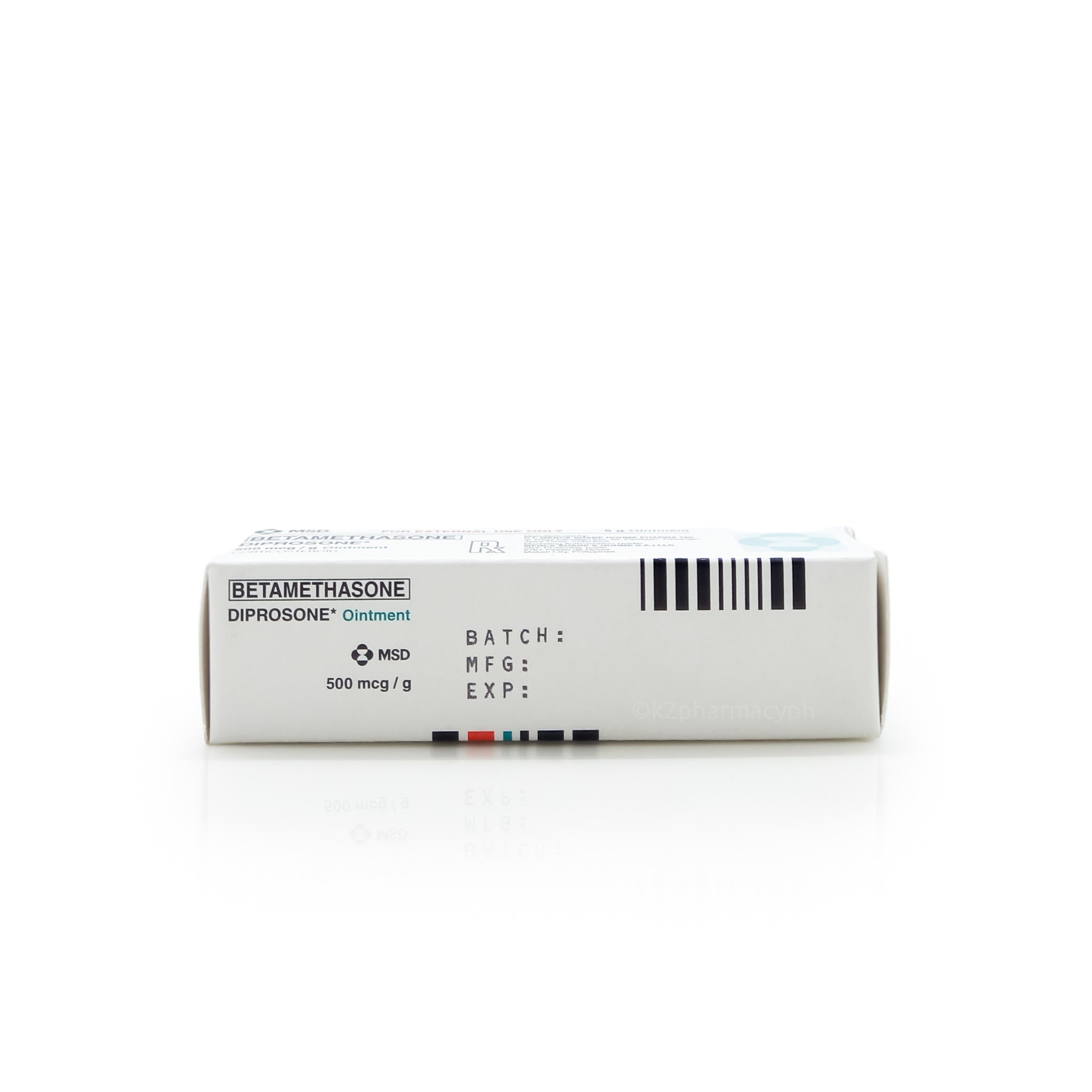 Diprosone* 500mcg/g Ointment 5g Tube