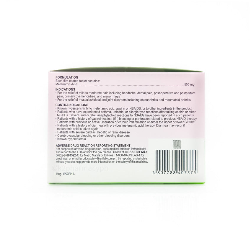 Dolfenal ® 500mg Film Coated Tablet