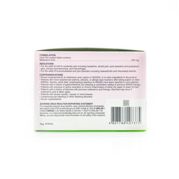 Dolfenal ® 500mg Film Coated Tablet