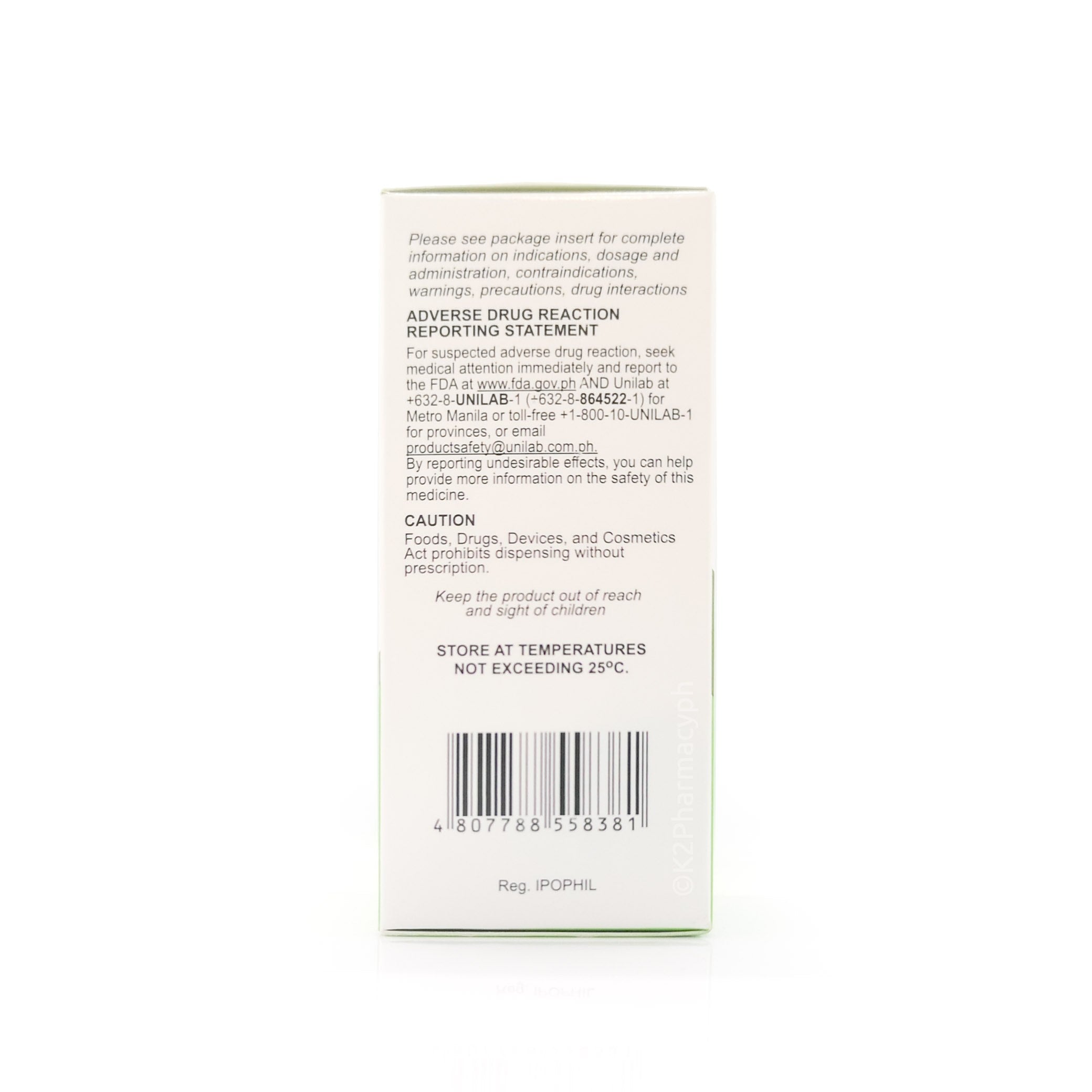 Exflem 600mg Granules for Solution