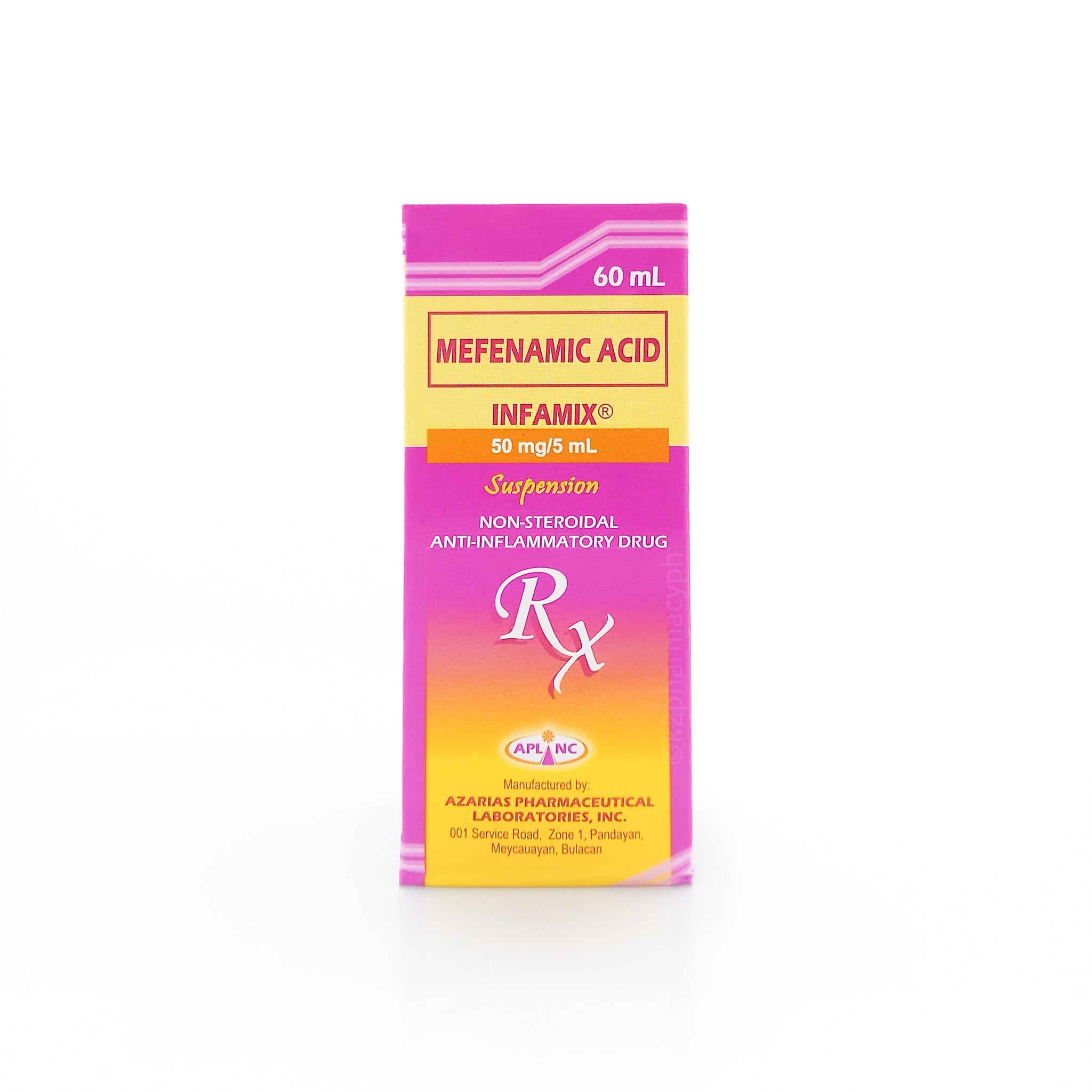 Infamix® 50mg/5mL Mefenamic Acid Banana Chocolate Suspension 60mL