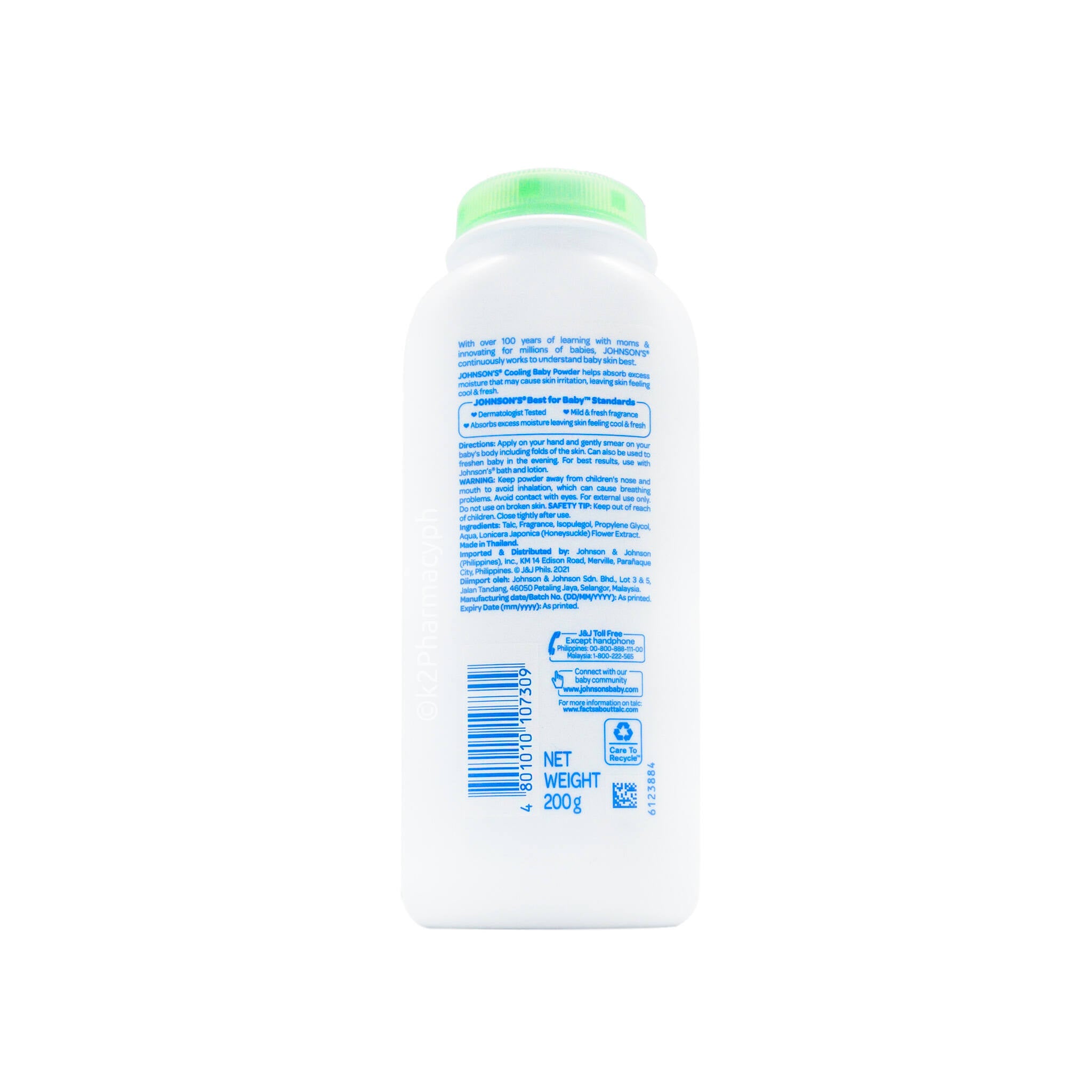 Johnson's® Baby Powder Cooling 200g