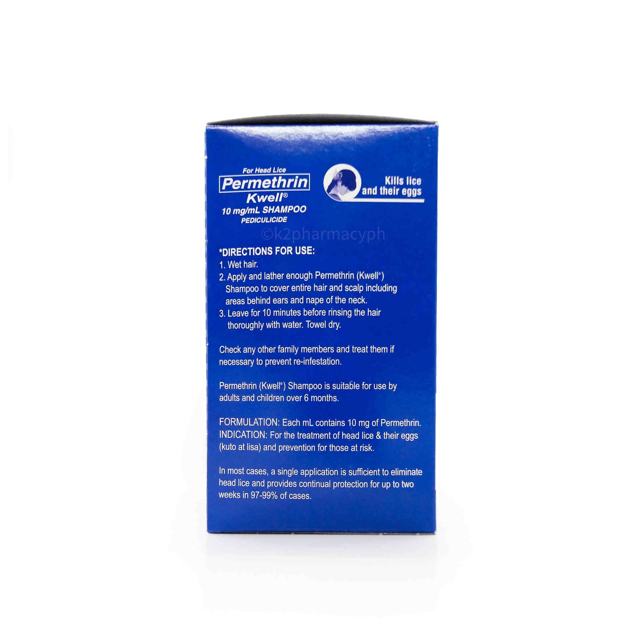 Kwell® Shampoo Pediculicide 10mL x 24