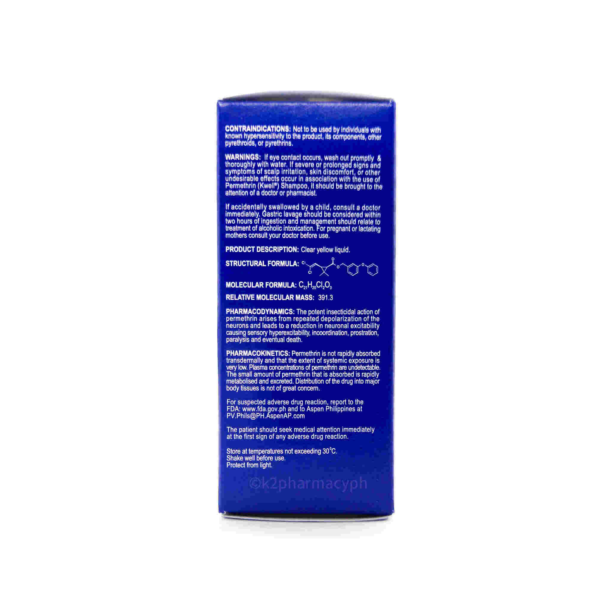 Kwell® Shampoo Pediculicide 30mL