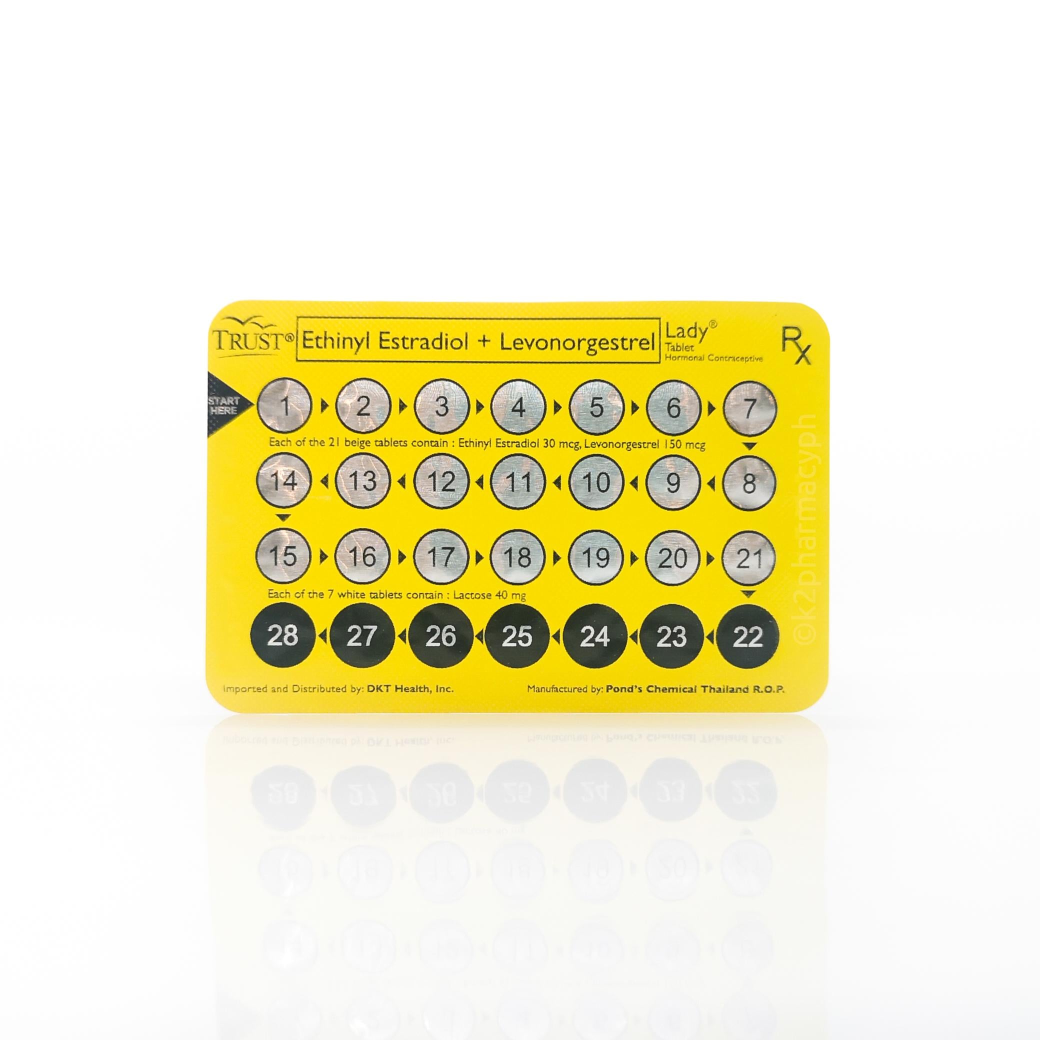 Lady® 30mcg/150mcg Tablet