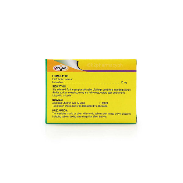 Lorarex Loratadine 10mg Tablet
