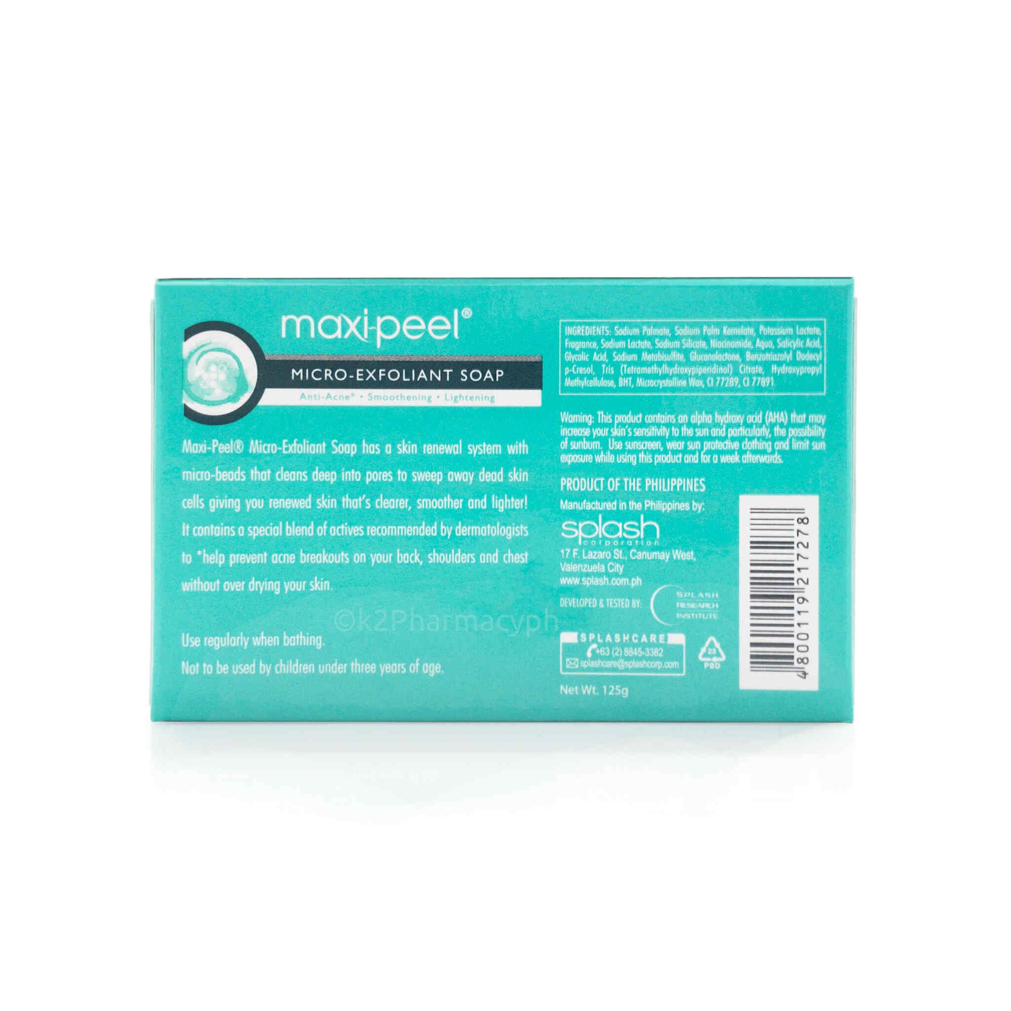 Maxi-Peel® Micro-Exfoliant Soap 125g