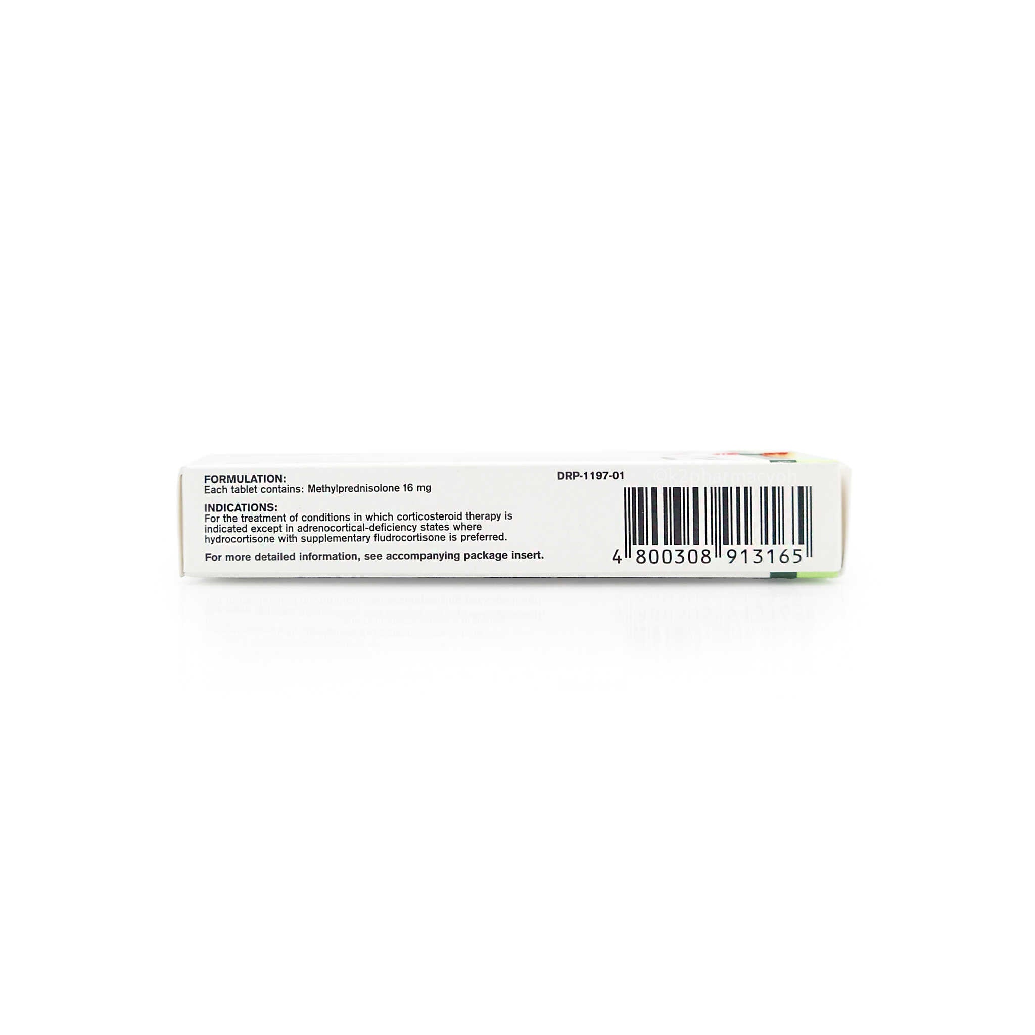 Mepresone Methylprednisolone 16mg Tablet