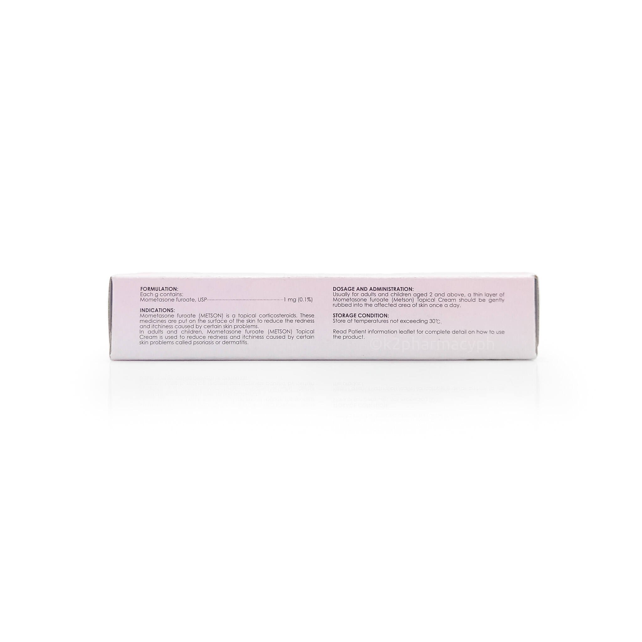 Metson™ 1mg/g (0.1% w/w) Topical Cream 1 Tube (10g)