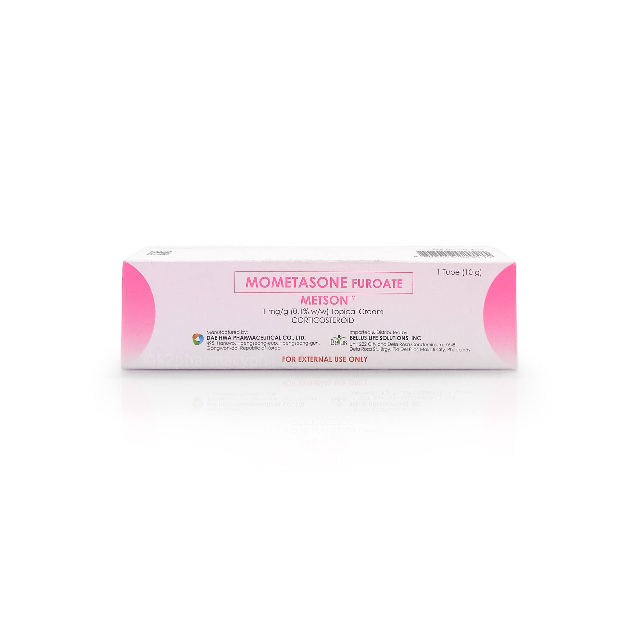 Metson™ 1mg/g (0.1% w/w) Topical Cream 1 Tube (10g)