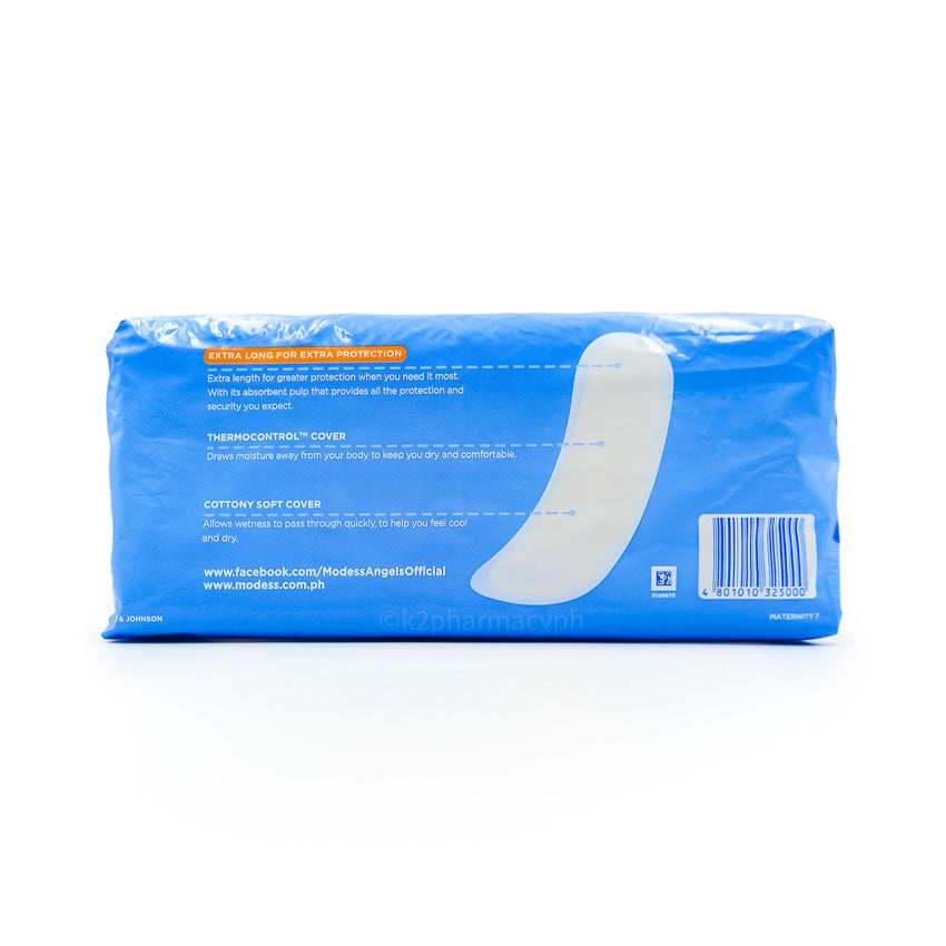 Modess® Maternity Pads Non-Wing 7s