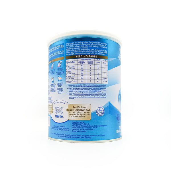 NAN® Optipro® One (0-6mos) 900g