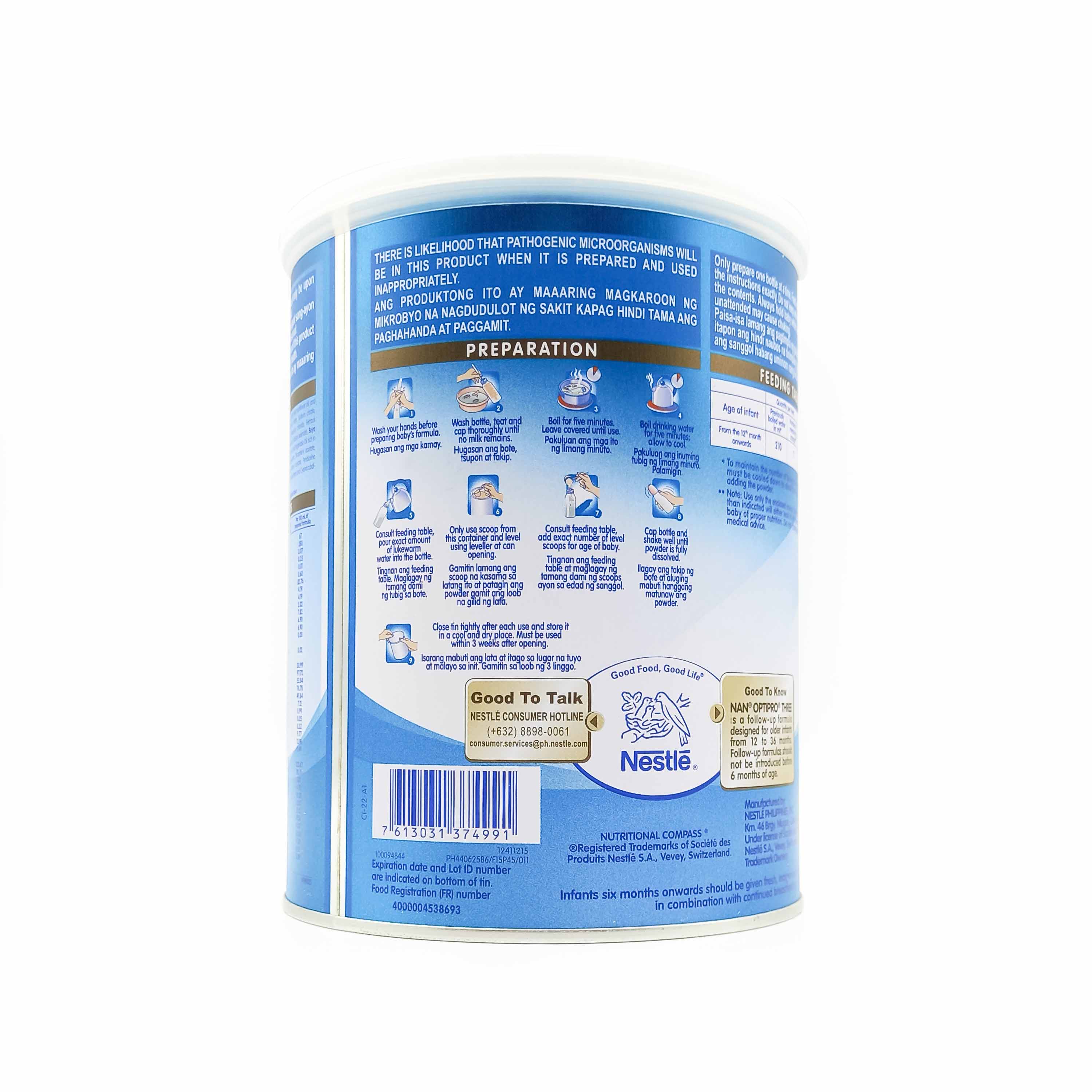 NAN® Optipro® Three (12-36mos) 900g