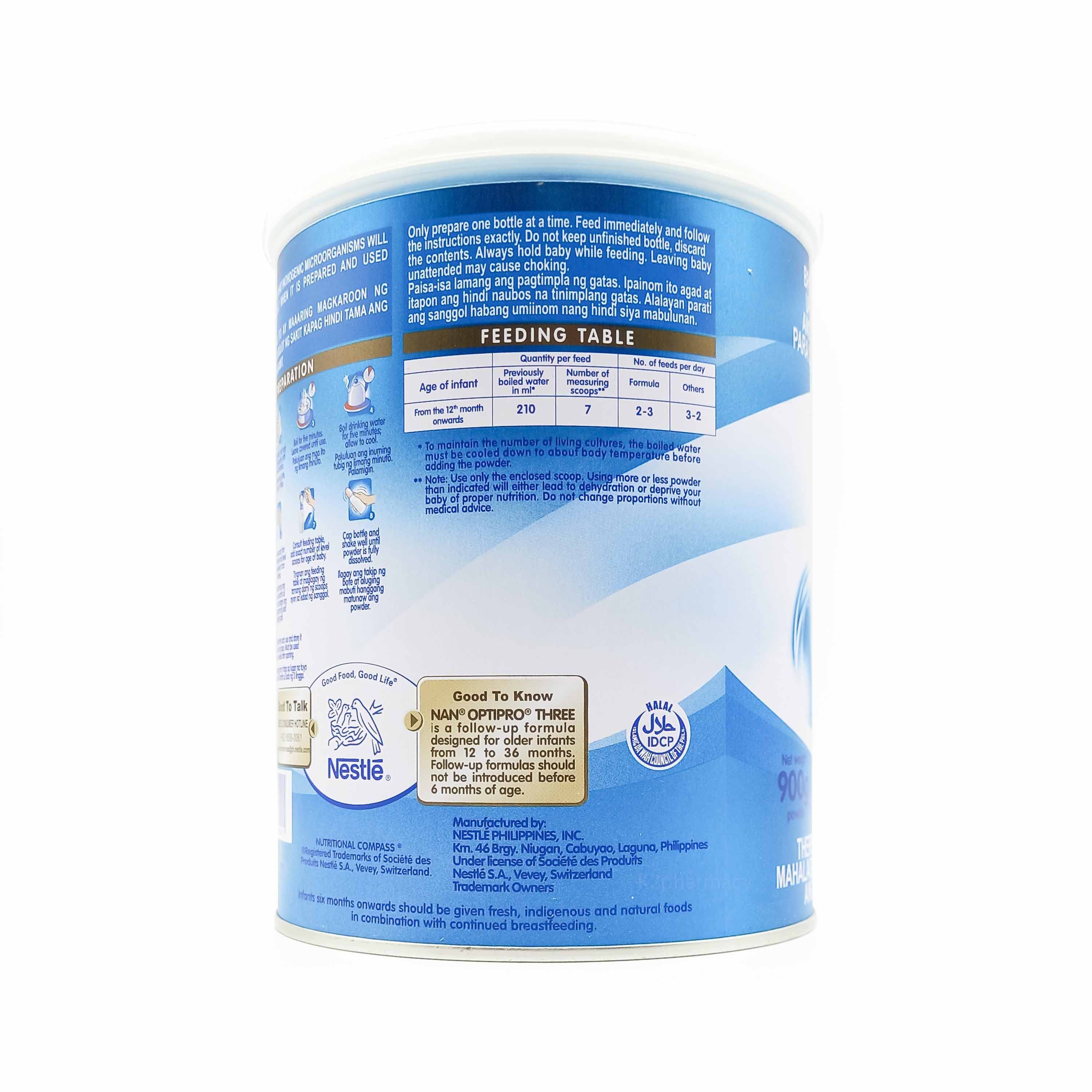 NAN® Optipro® Three (12-36mos) 900g