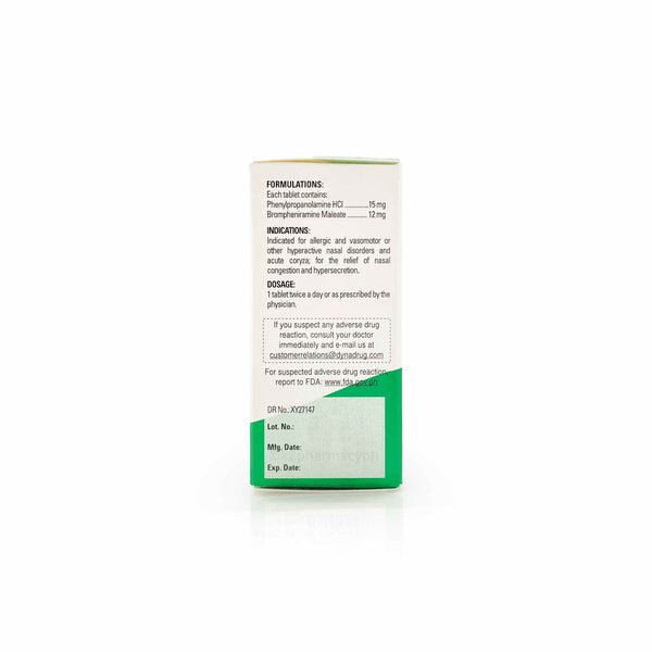 Nasatapp® 15mg/12mg Tablet