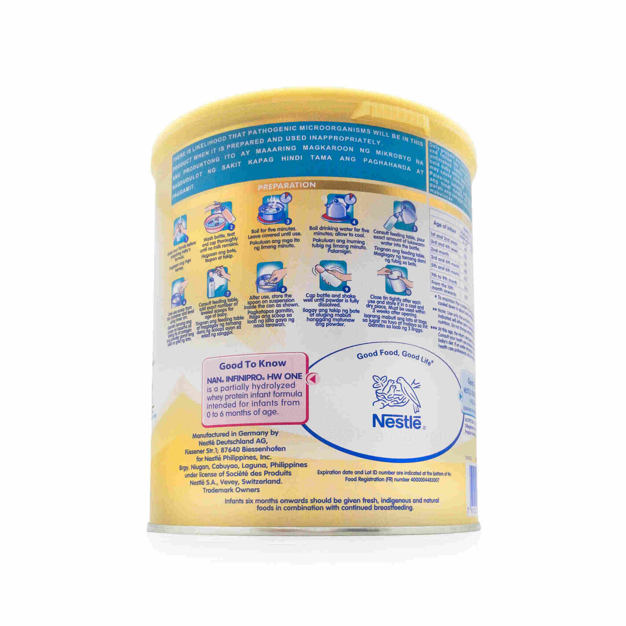 Nestle Nan® InfiniPro® HW One 0-6 months 800g