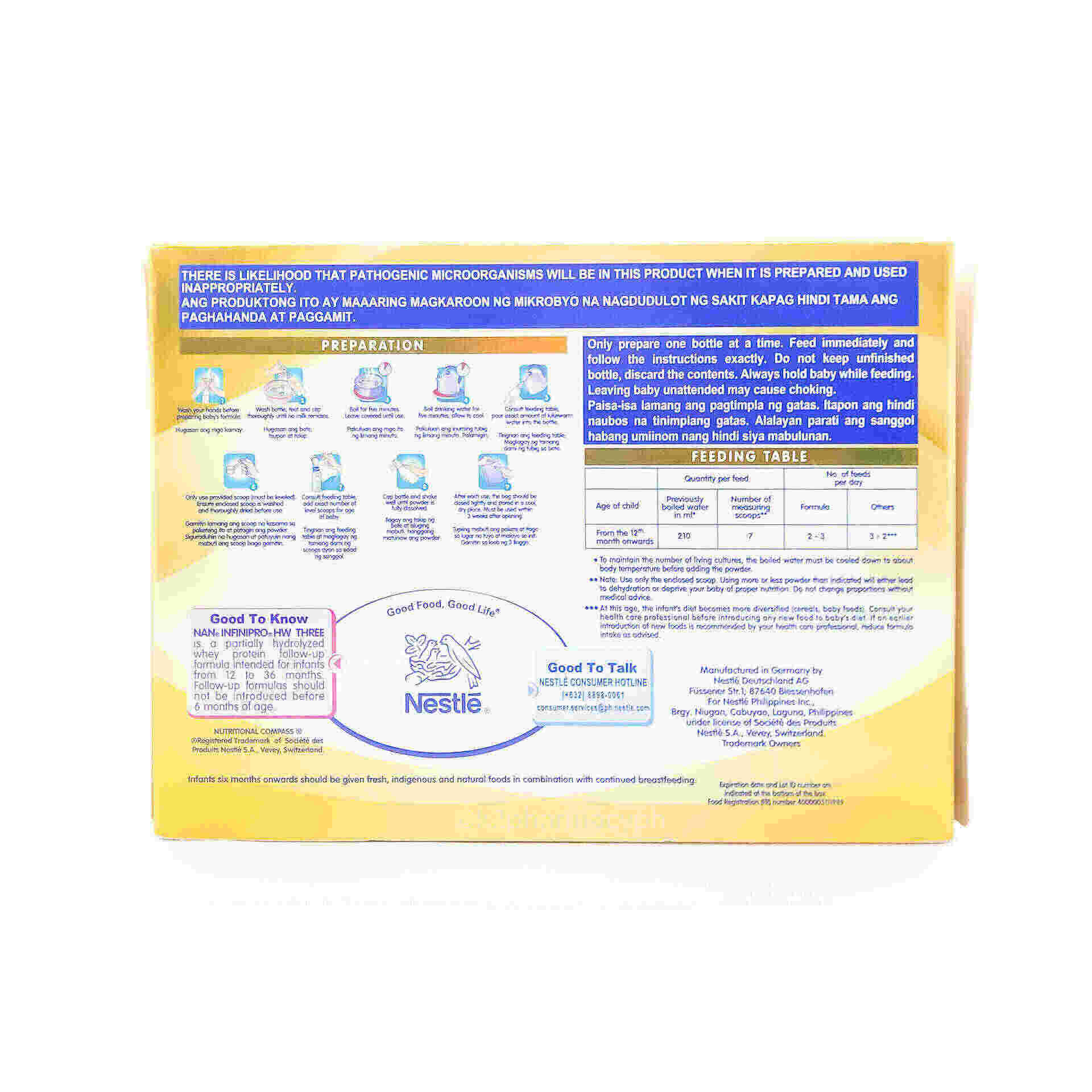 Nestle® Nan® InfiniPro® HW One 1.4kg