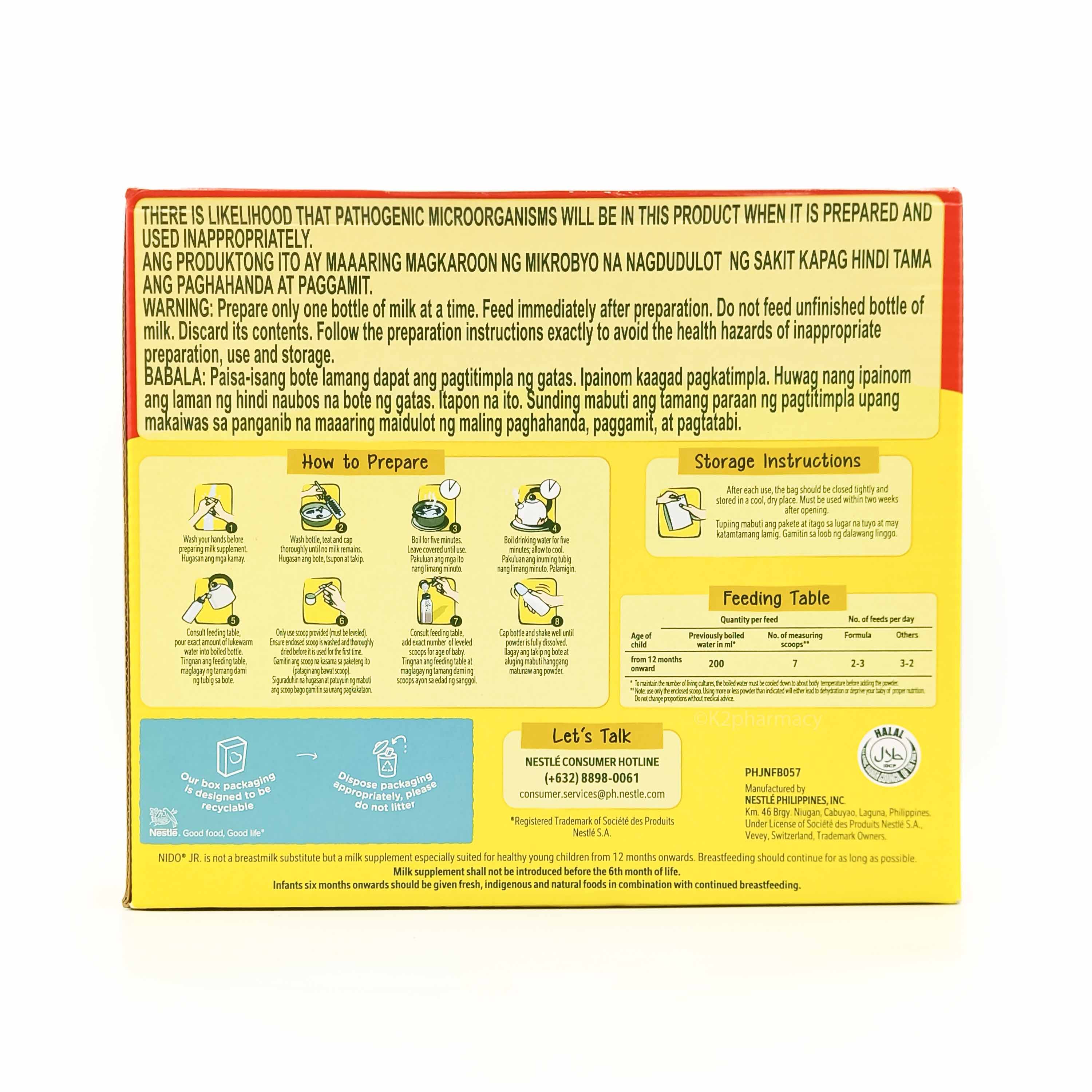 Nestle® Nido® Junior 1.2kg