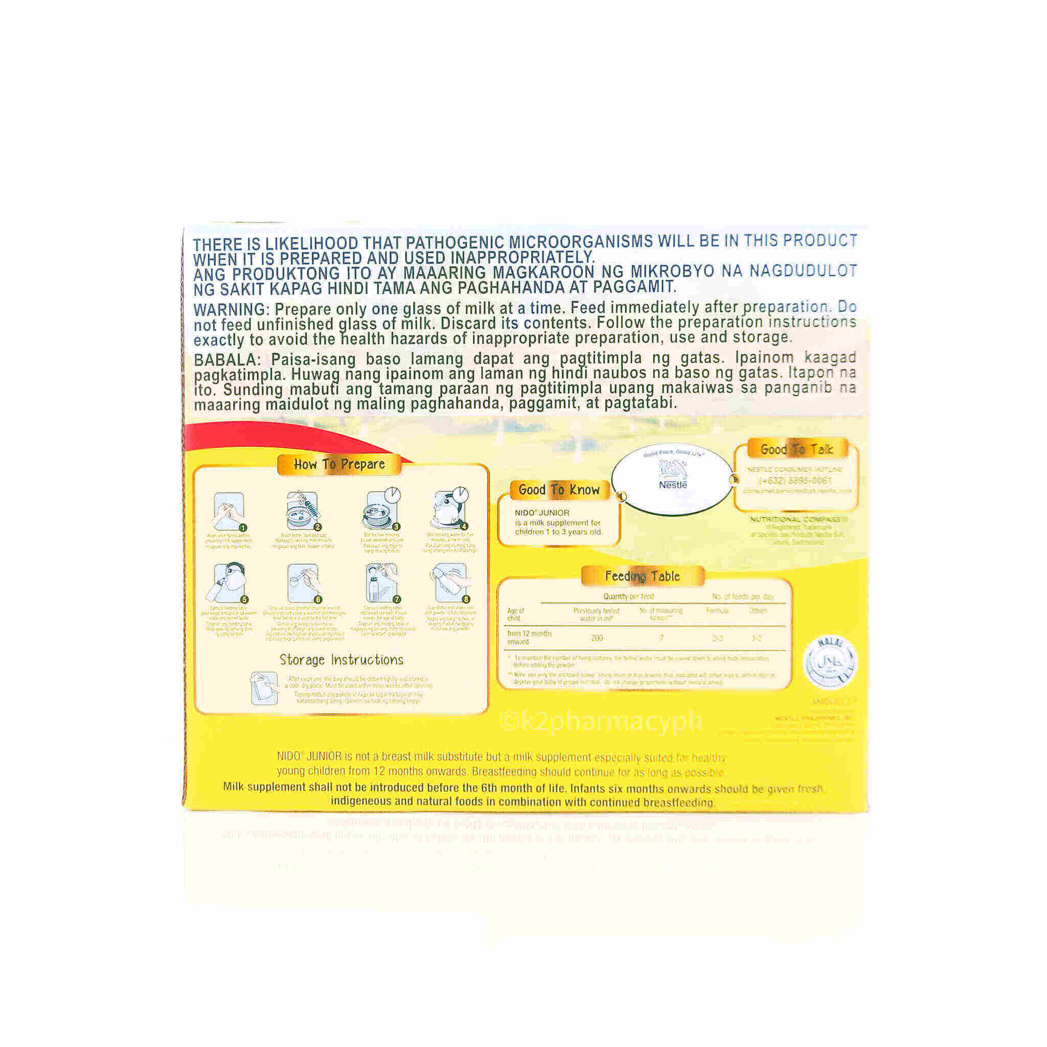 Nestle® Nido® Junior 1.2kg