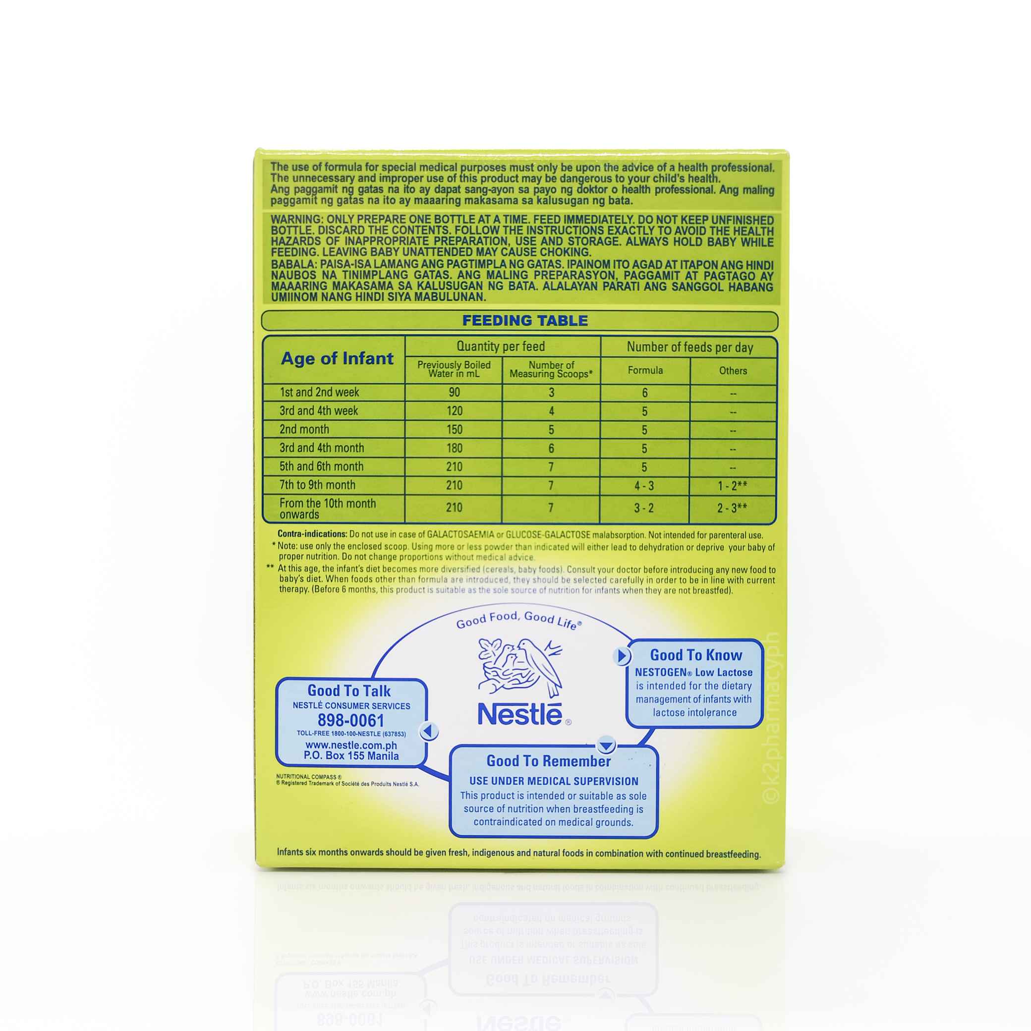Nestle® Nestogen® Low Lactose 340g